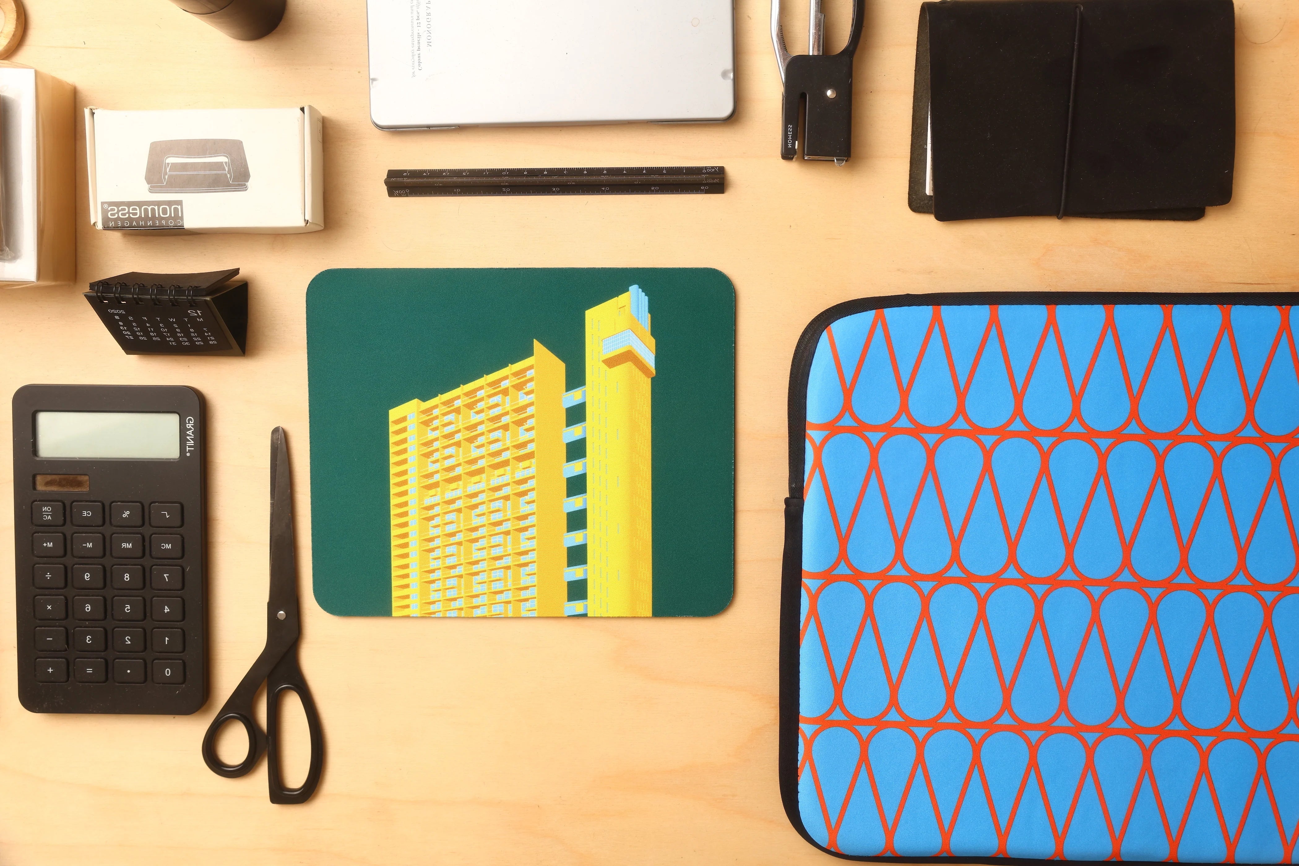 Architectural Illustration Mouse Pads