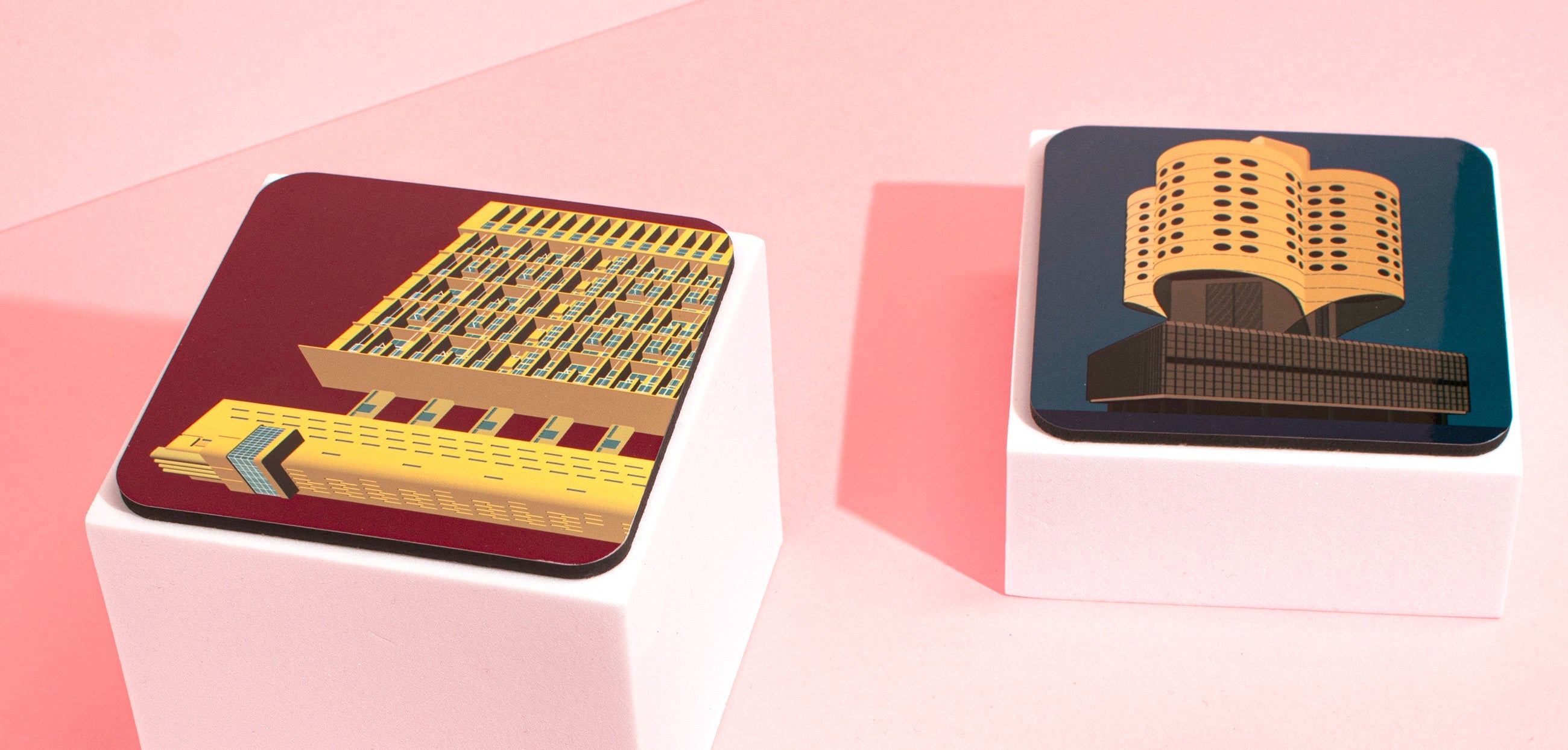 Brutalist Architecture Coasters
