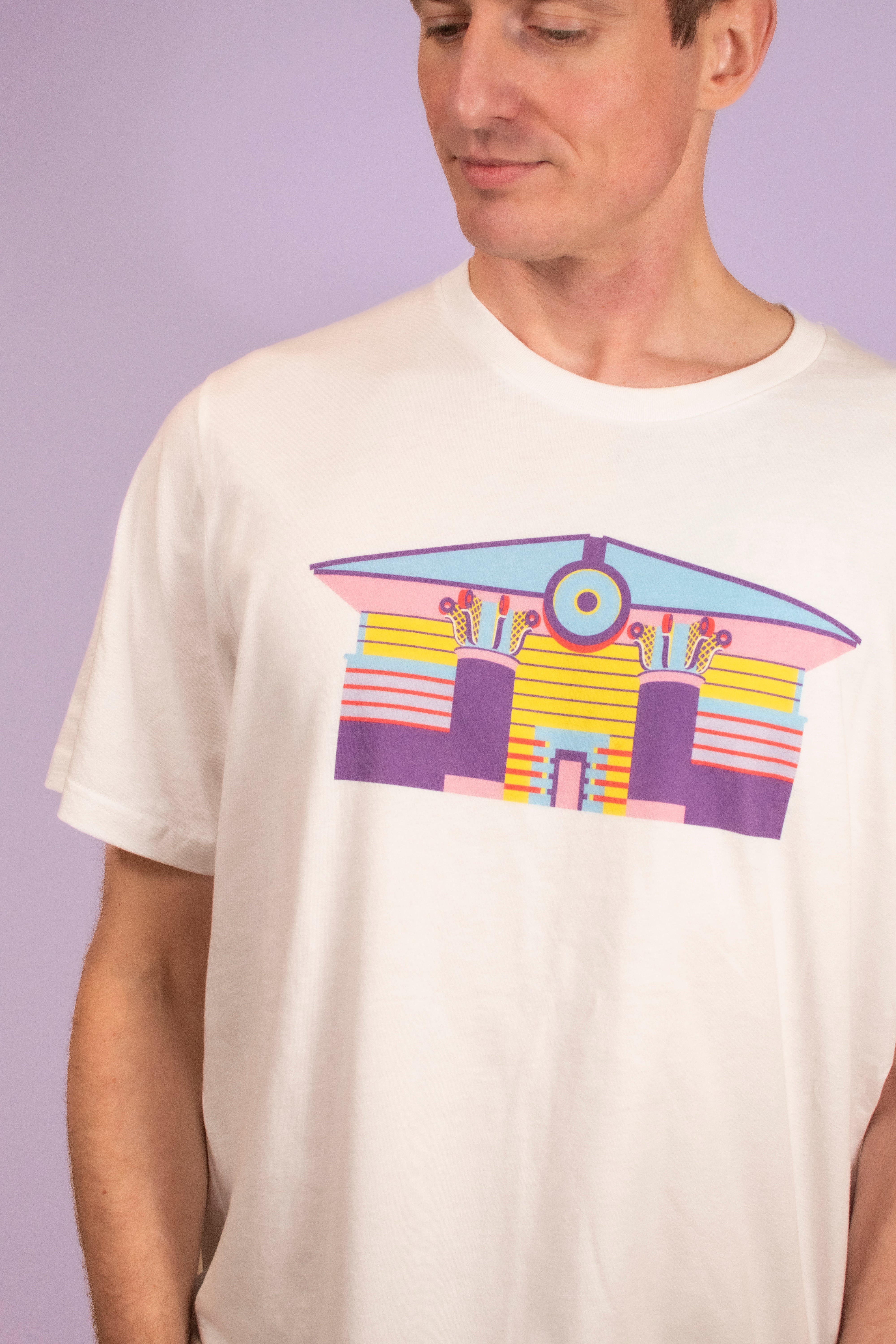 Postmodern Architecture T-Shirts | Iconic PoMo Building Graphic Tees ...