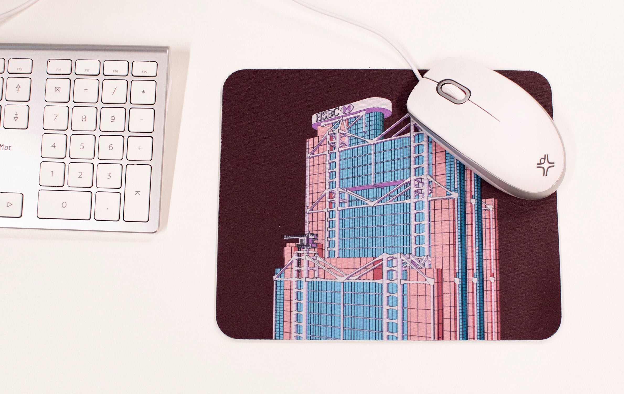 Postmodern Architecture Mouse Pads