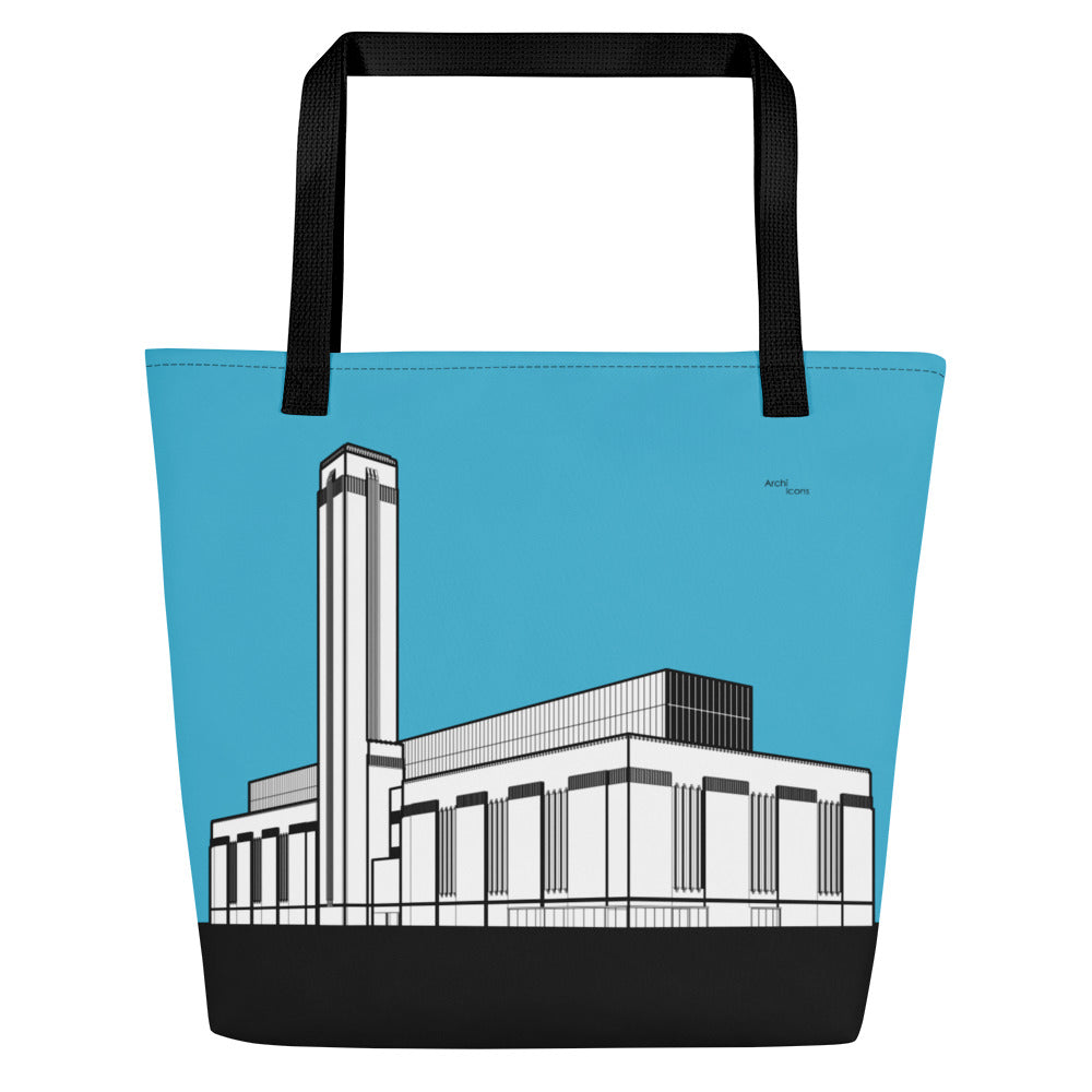 Tate Modern Large Tote Bag With Pocket | Herzog & de Meuron London Icon ...