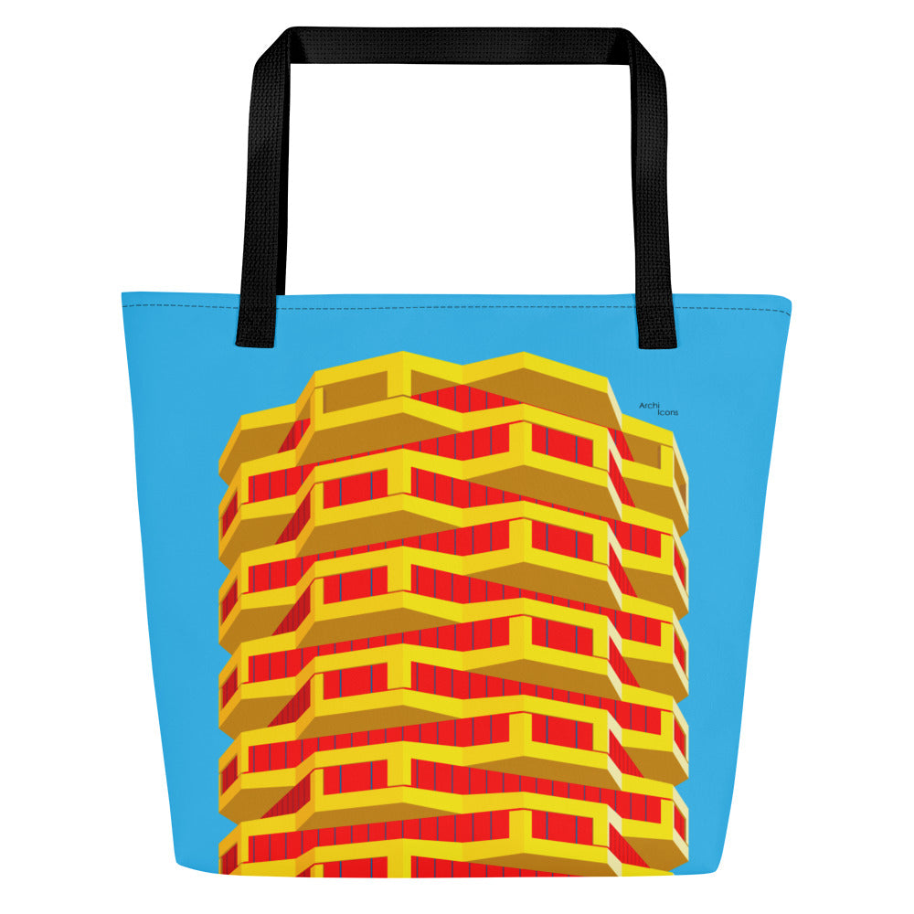 Number One Croydon Large Tote Bag With Pocket