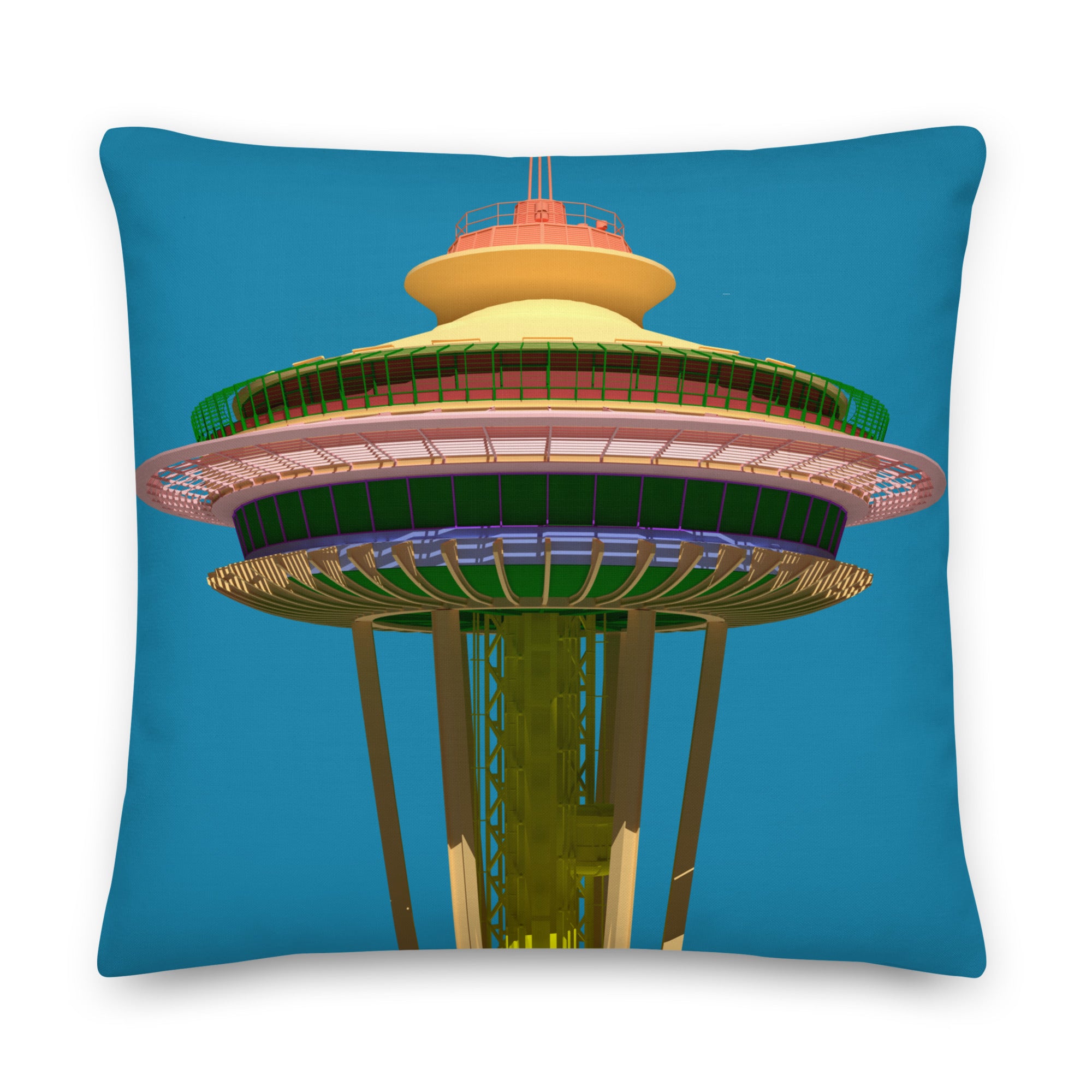 Space Needle Cushions | John Graham Googie Modernist Seattle ...