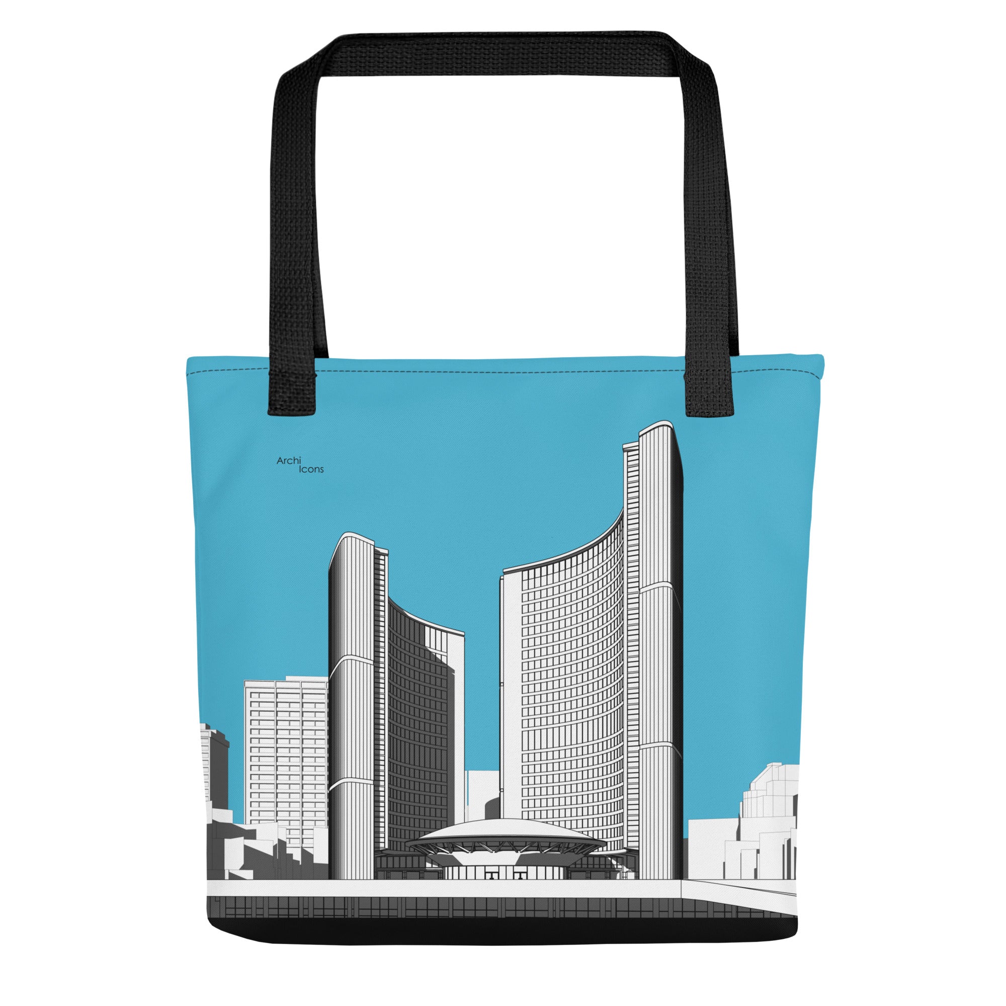 Toronto City Hall Tote Bags