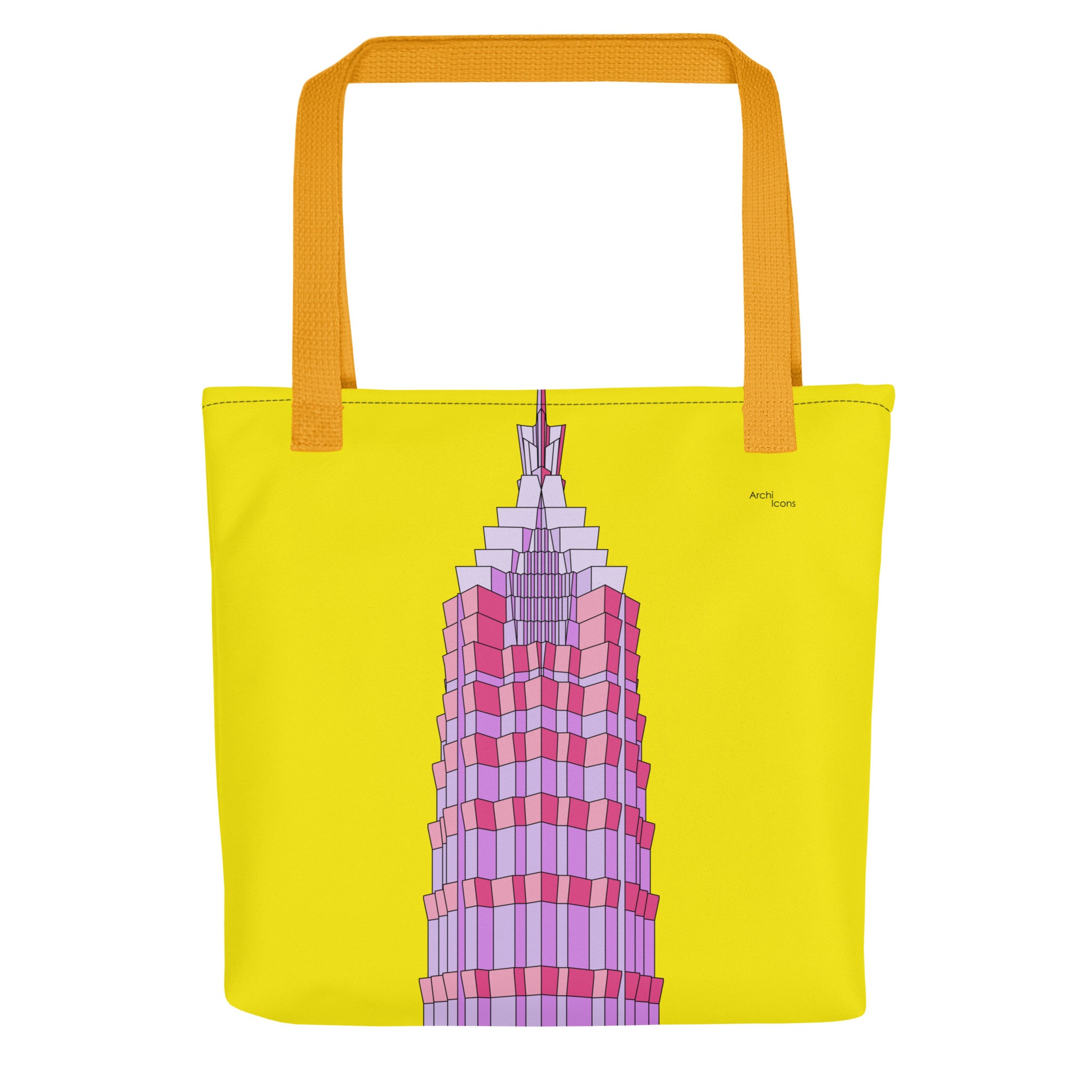 Jin Mao Tower Tote Bags – SOM Postmodern Art Deco | Shanghai China ...
