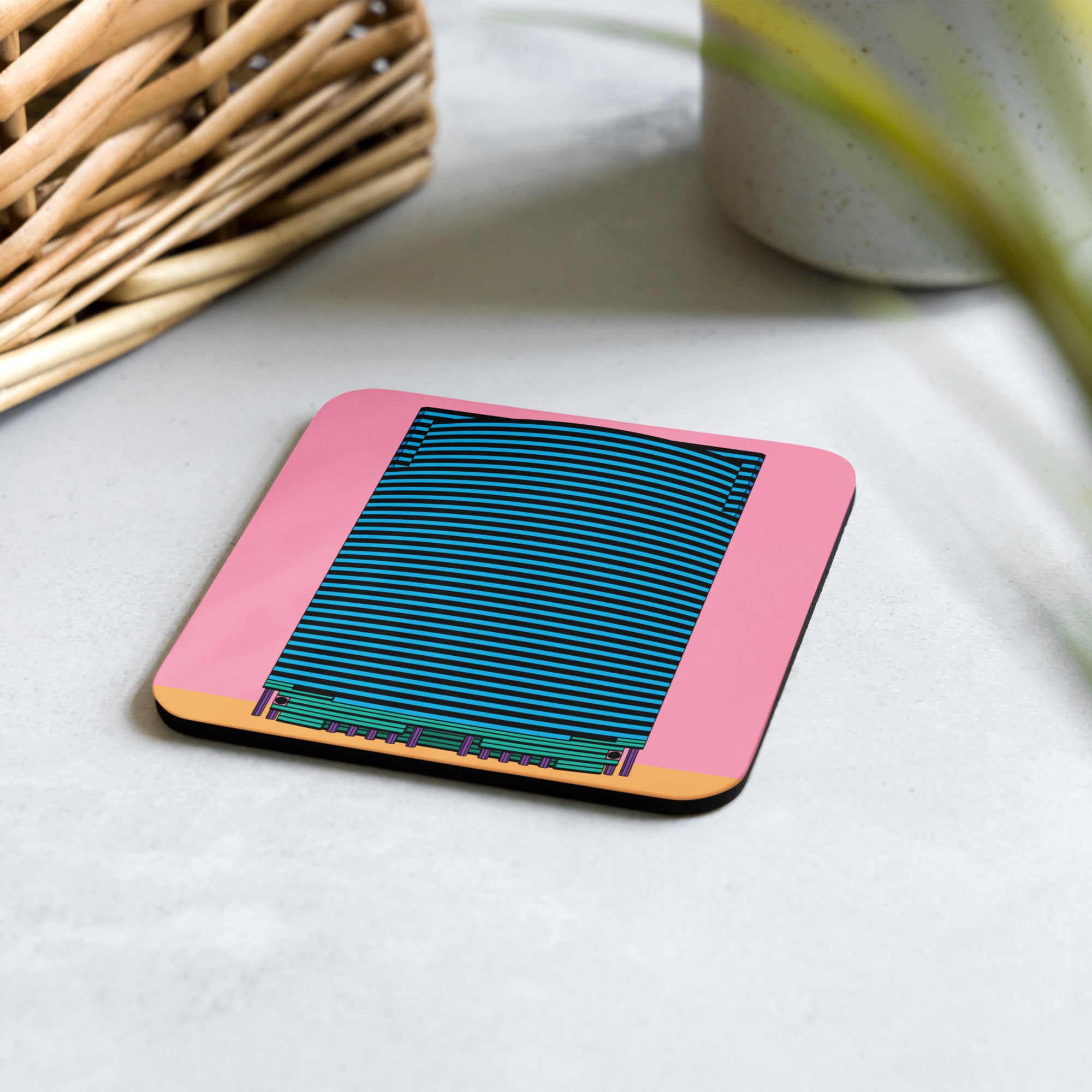 333 Wacker Drive Cork-back Coaster | Kohn Pedersen Fox KPF Postmodern ...