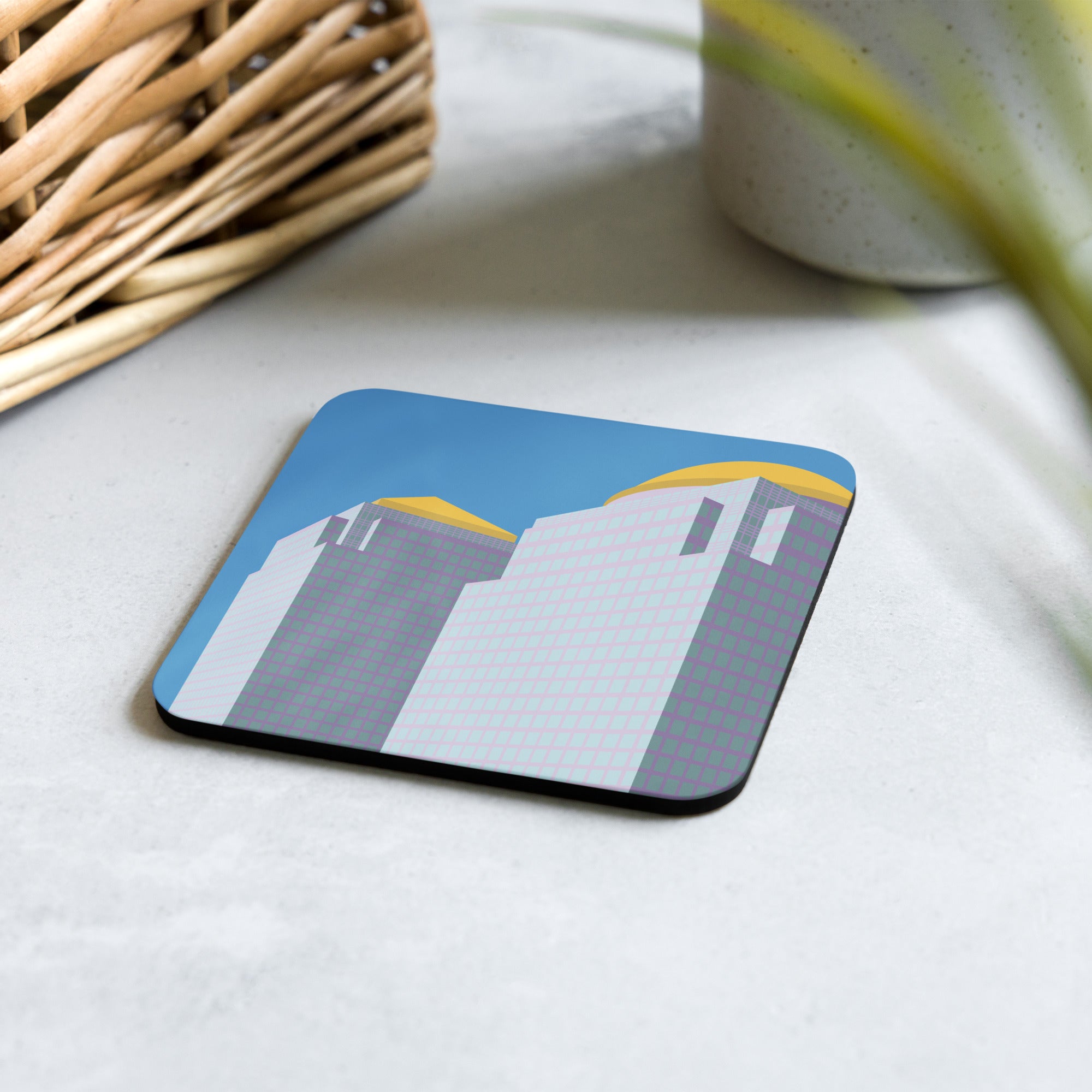World Financial Center (Brookfield Place) Cork-back Coaster