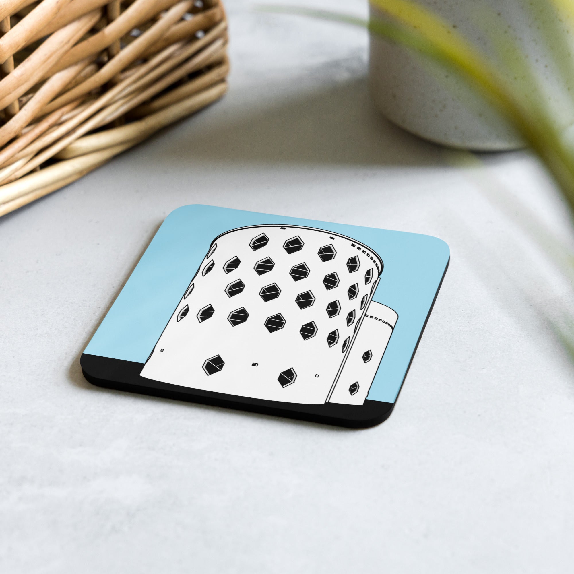 Melnikov House Cork-back Coaster – Konstantin Melnikov Constructivist ...