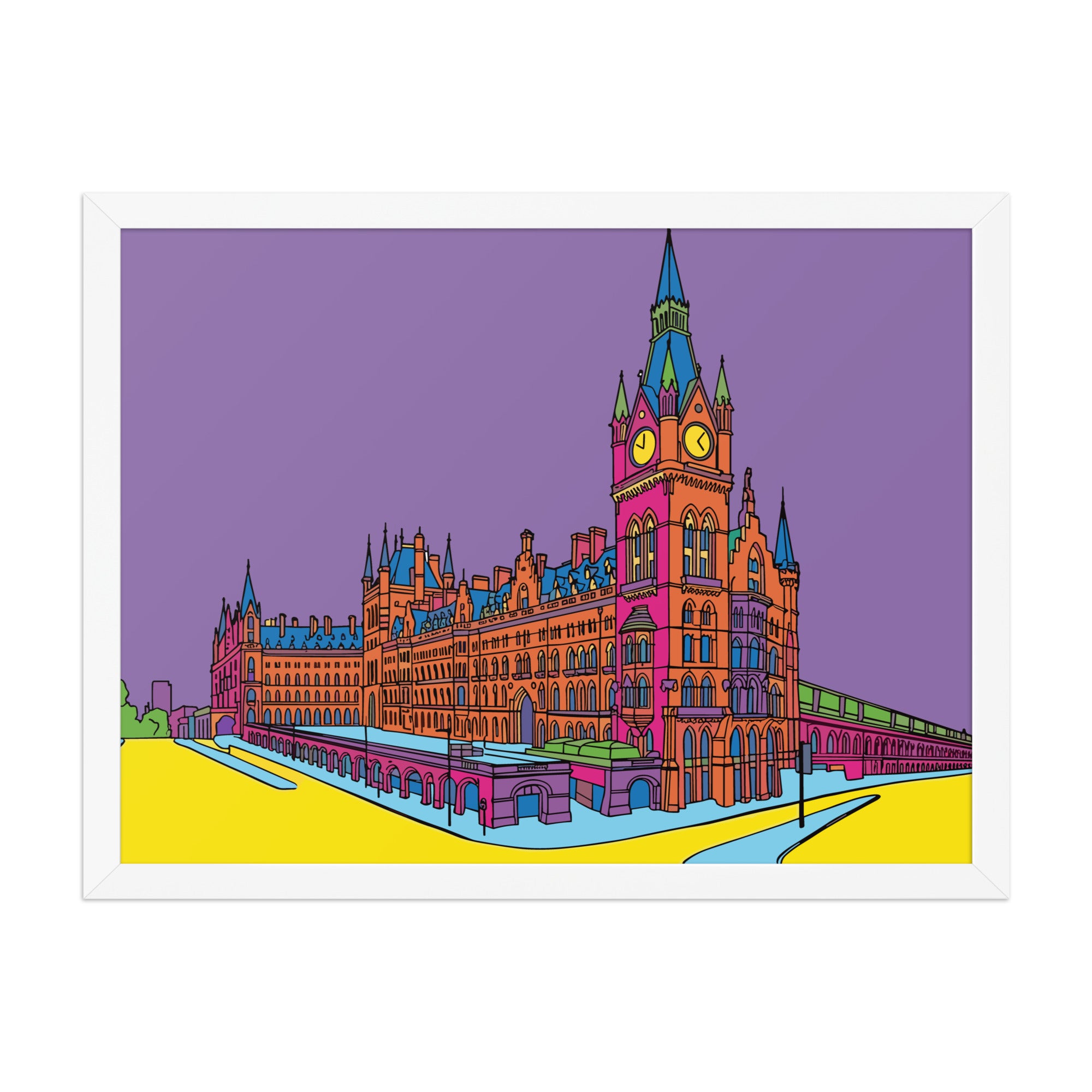 St Pancras Framed Prints