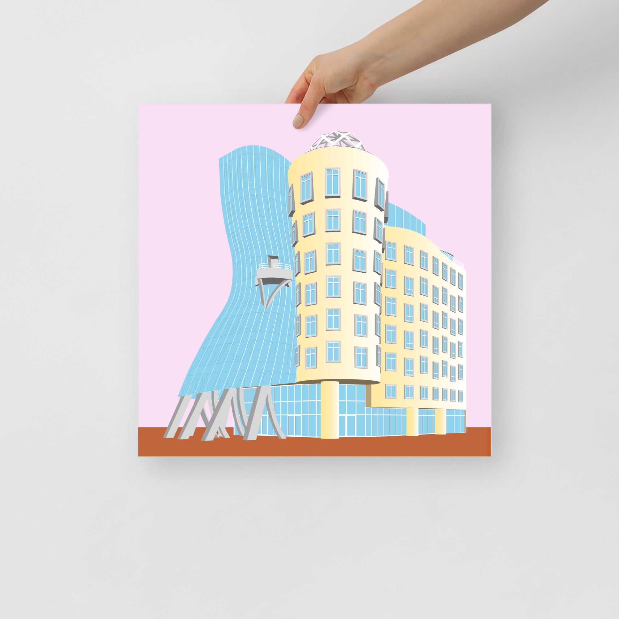 Dancing House (aka Ginger & Fred) Posters | Frank Gehry Vlado Milunic ...