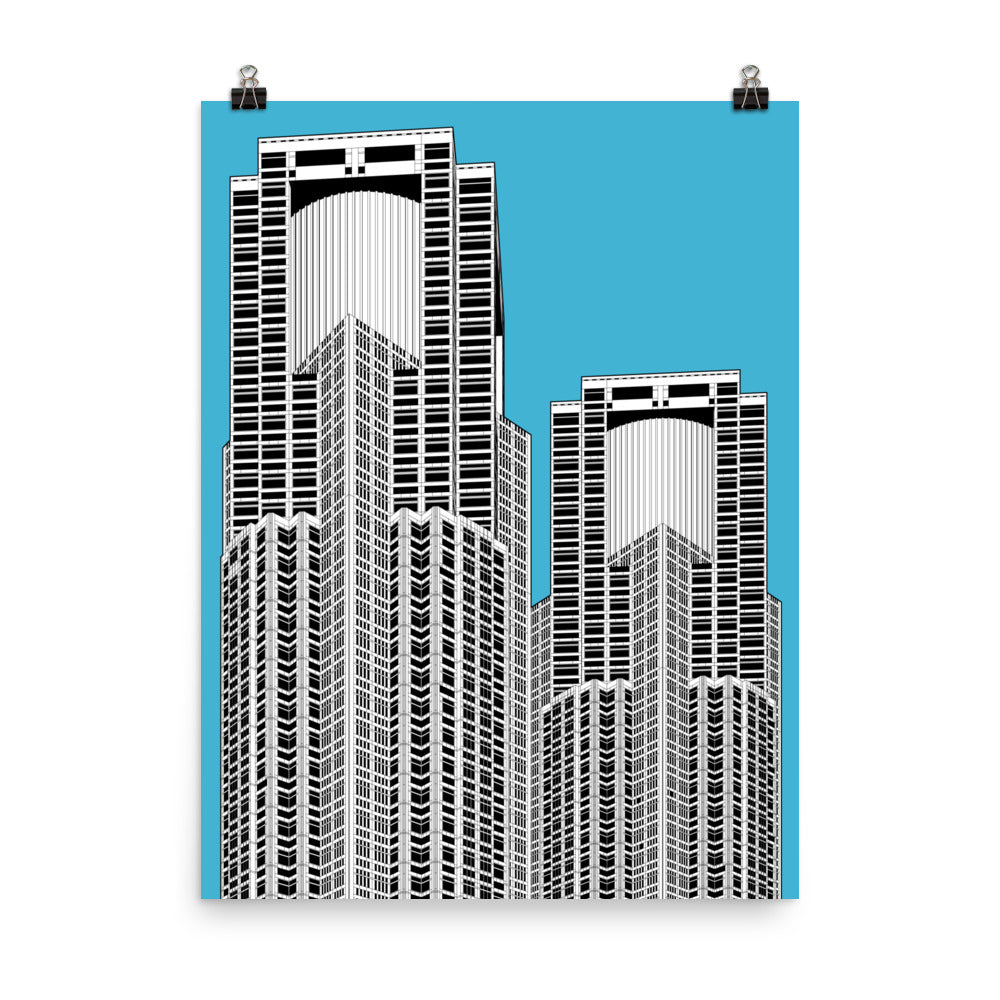 Tokyo Metropolitan Government Building No1 Tower Tops Posters | Kenzo ...