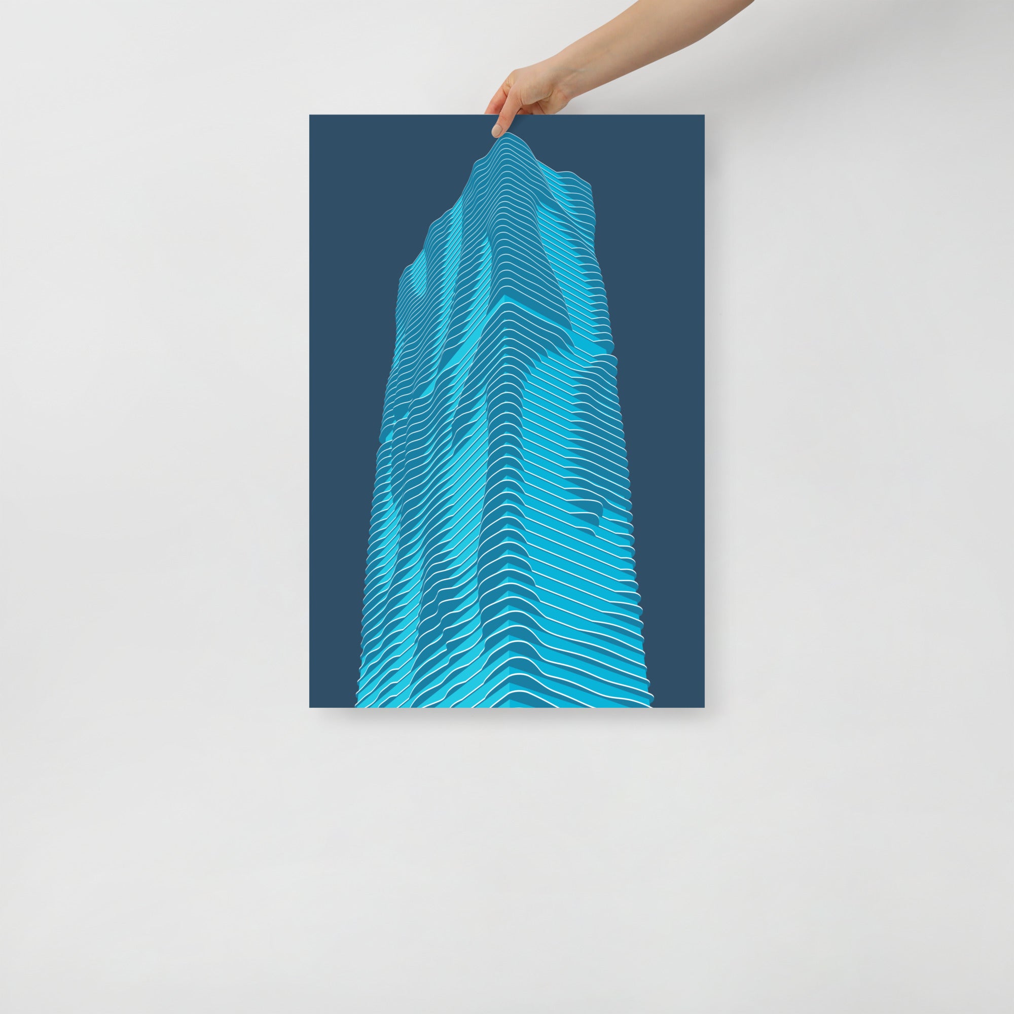 Aqua Posters | Jeanne Gang Studio Gang | Organic Architecture | Chicago ...