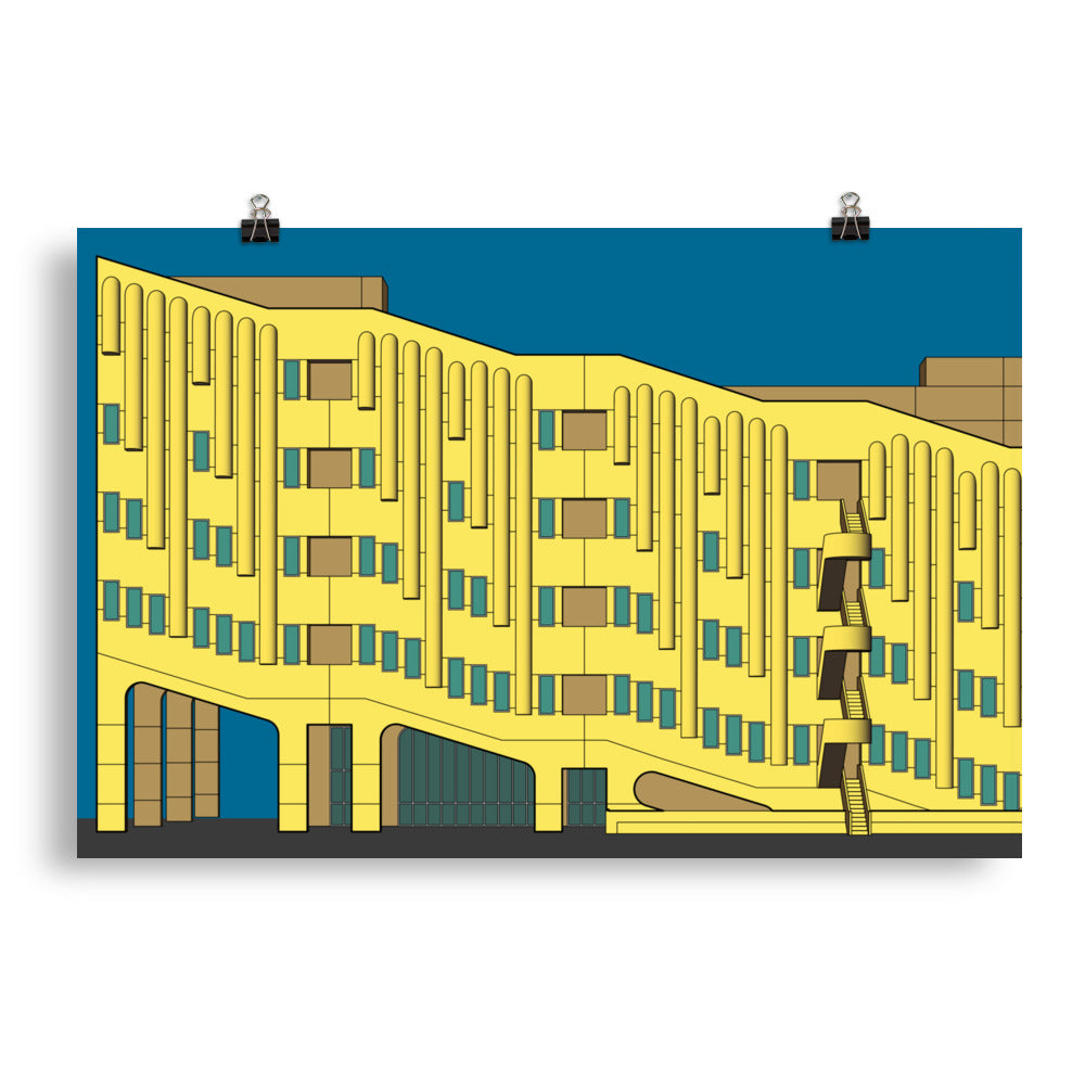 Roger Stevens Building Leeds Posters | Chamberlin, Powell and Bon ...