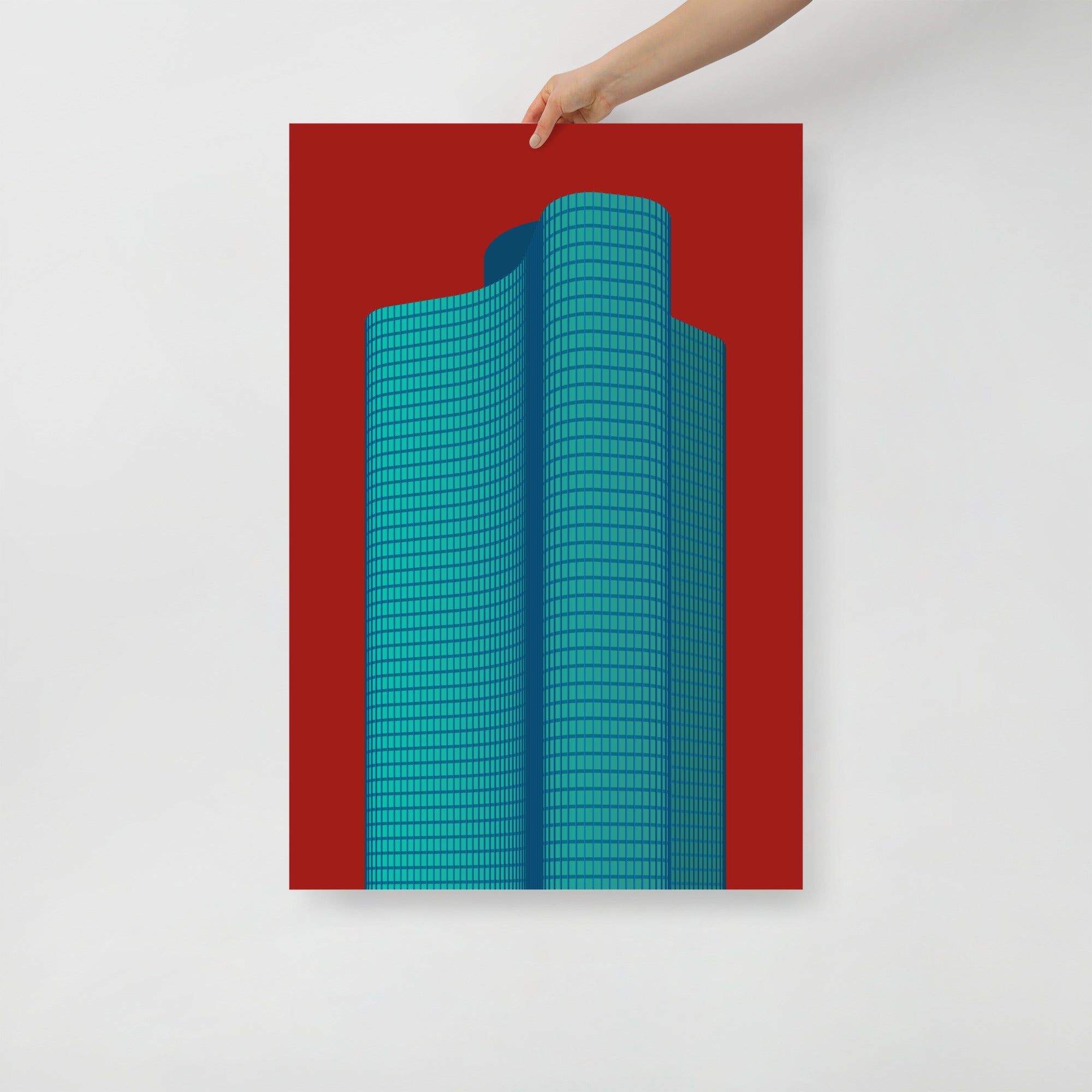 Lake Point Tower Posters – Schipporeit Heinrich Modernist Icon ...