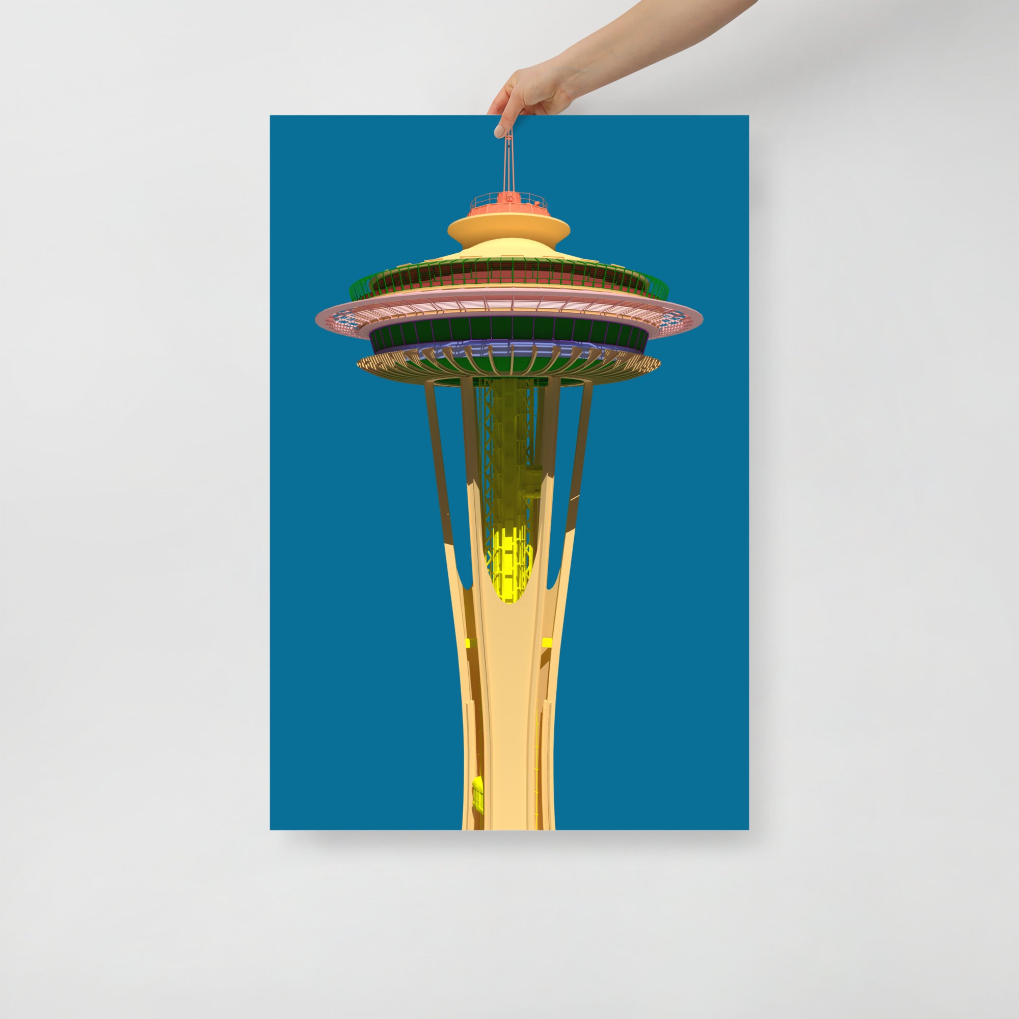 Space Needle Posters | John Graham Googie Modernist Seattle ...