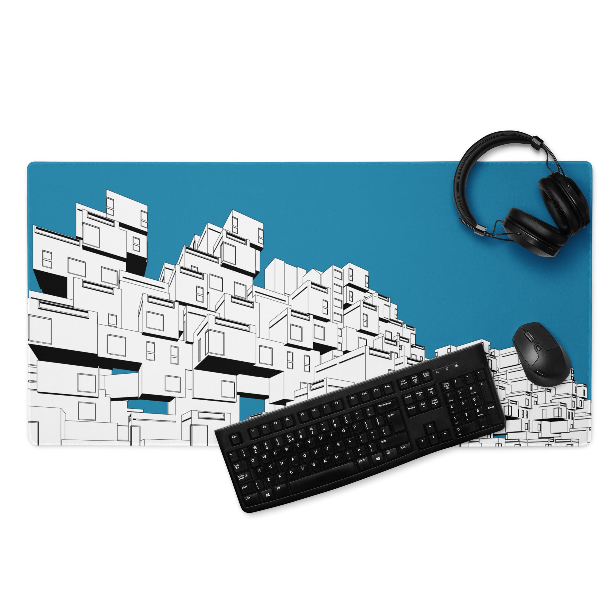 Habitat '67 Gaming Mouse Pad – Moshe Safdie Brutalist Icon | Montreal ...
