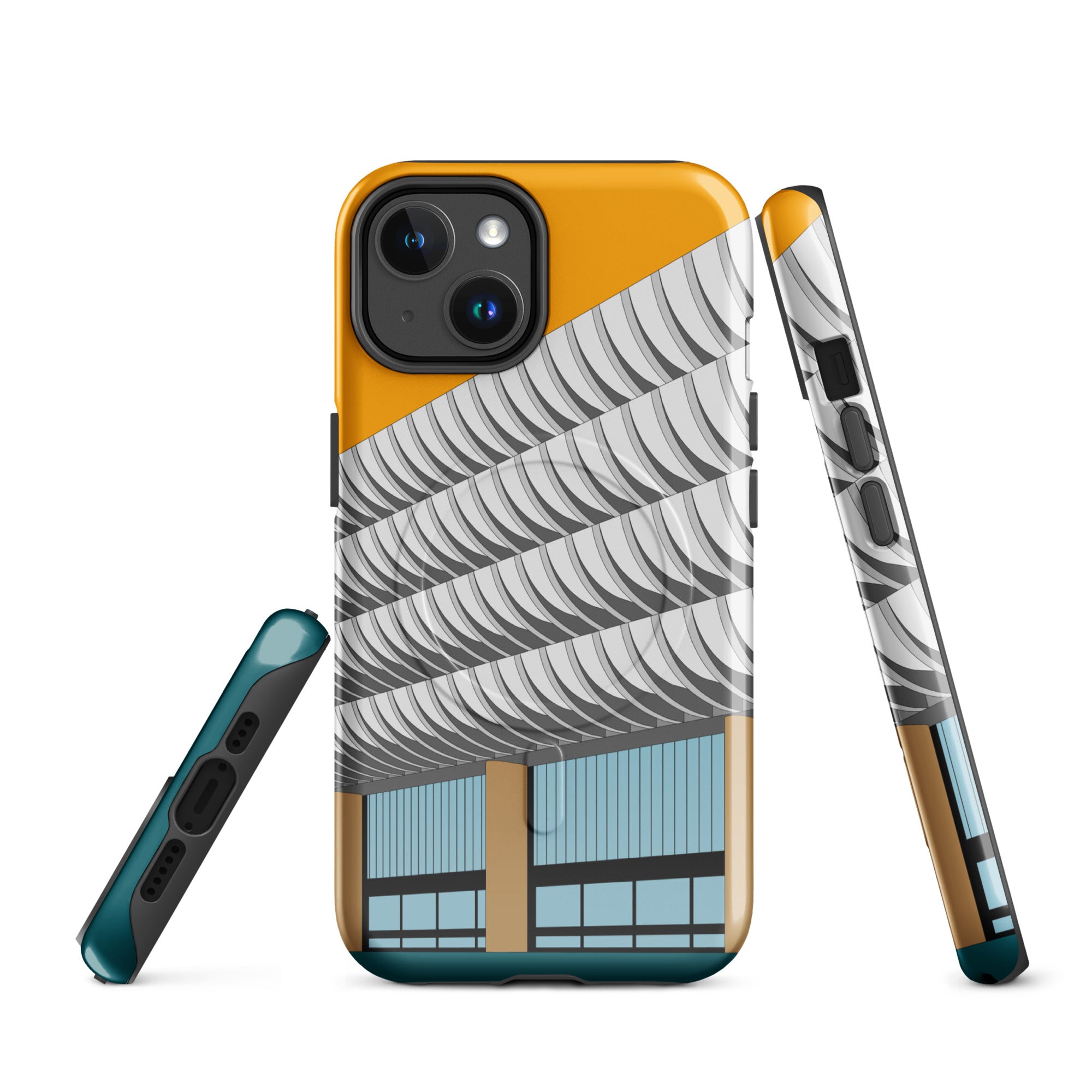 Preston Bus Station MagSafe® tough case for iPhone® | Brutalist ...