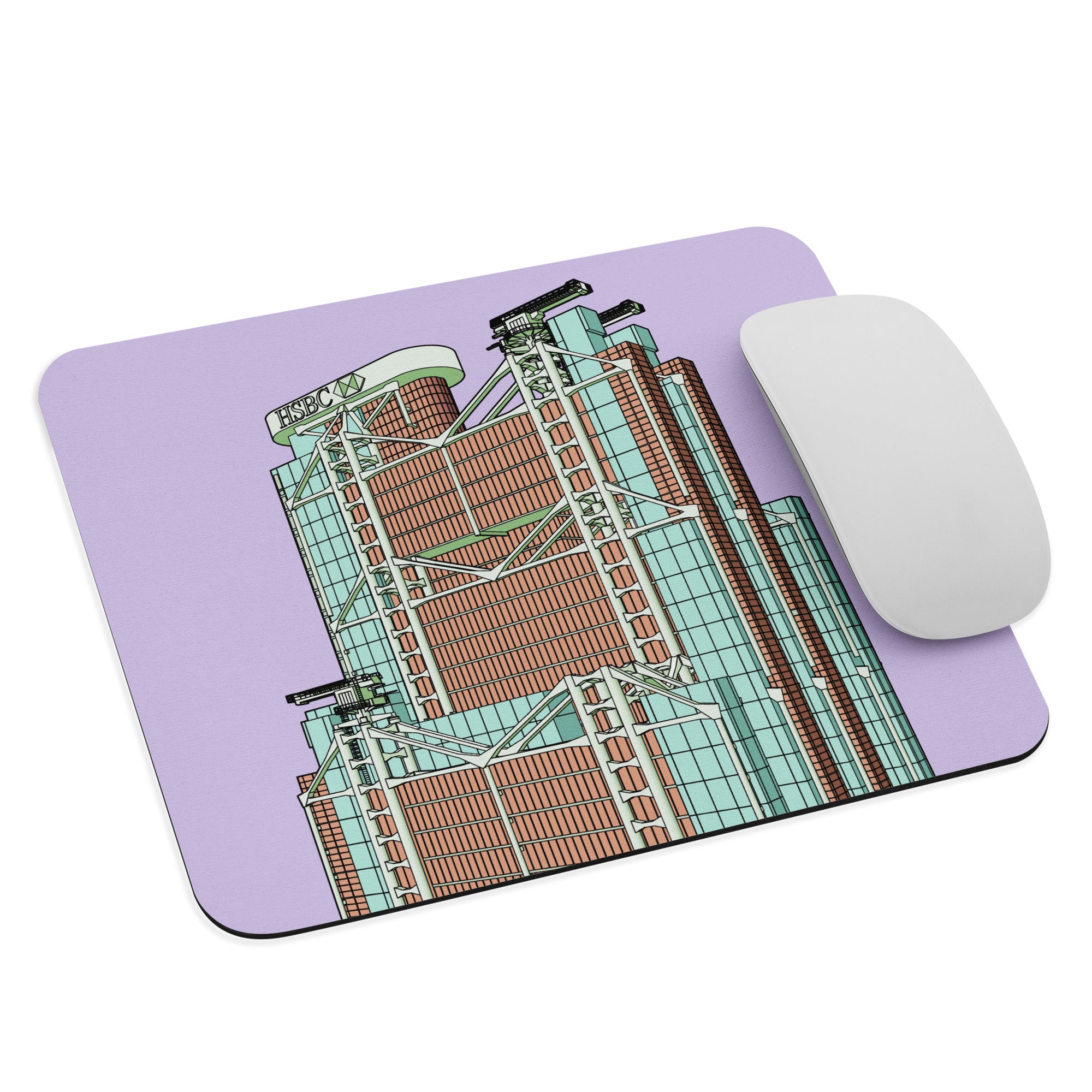 HSBC Mouse Pads – Norman Foster High-tech architecture Masterpiece ...