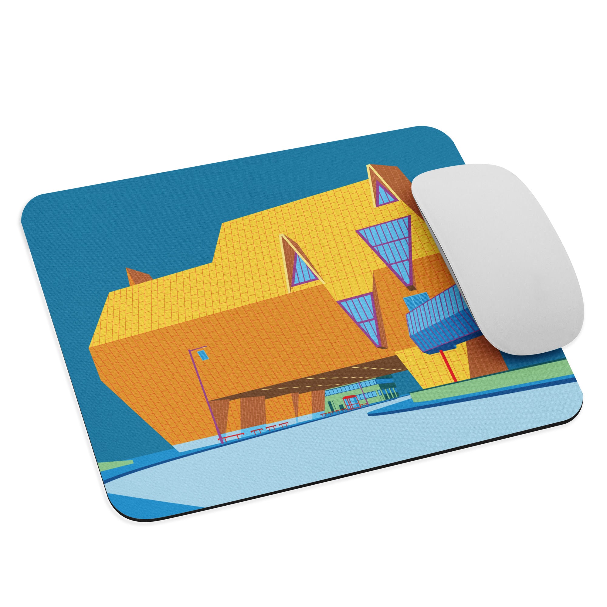 Elephant Building Coventry Mouse Pad | Brutalist Architecture | Central ...