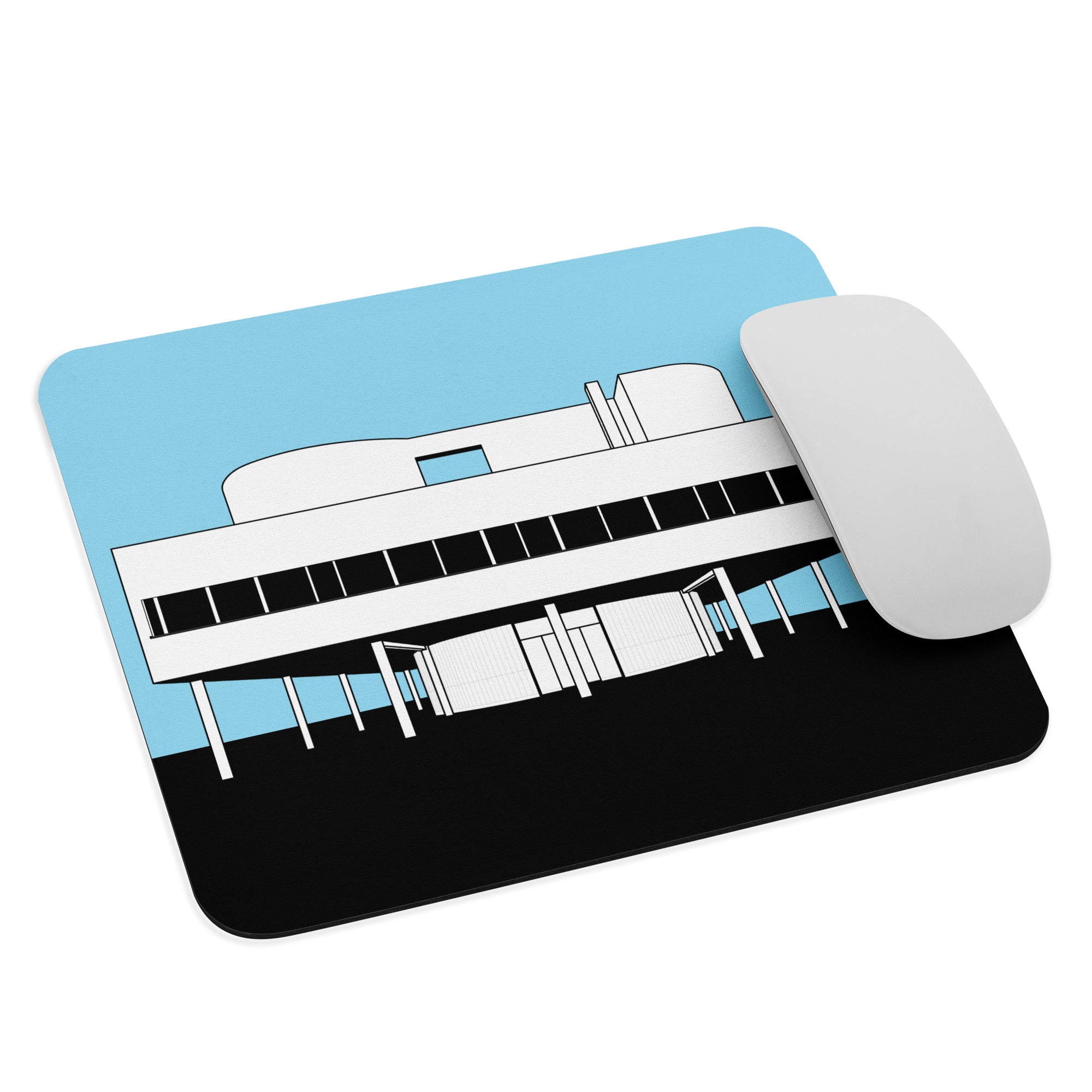 Villa Savoye Mouse Pad | Le Corbusier International Style Modernism ...