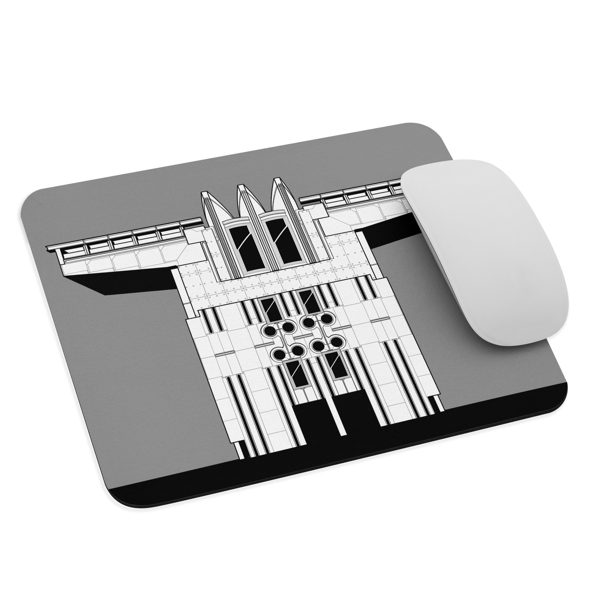 Syntax Grey Mouse Pad