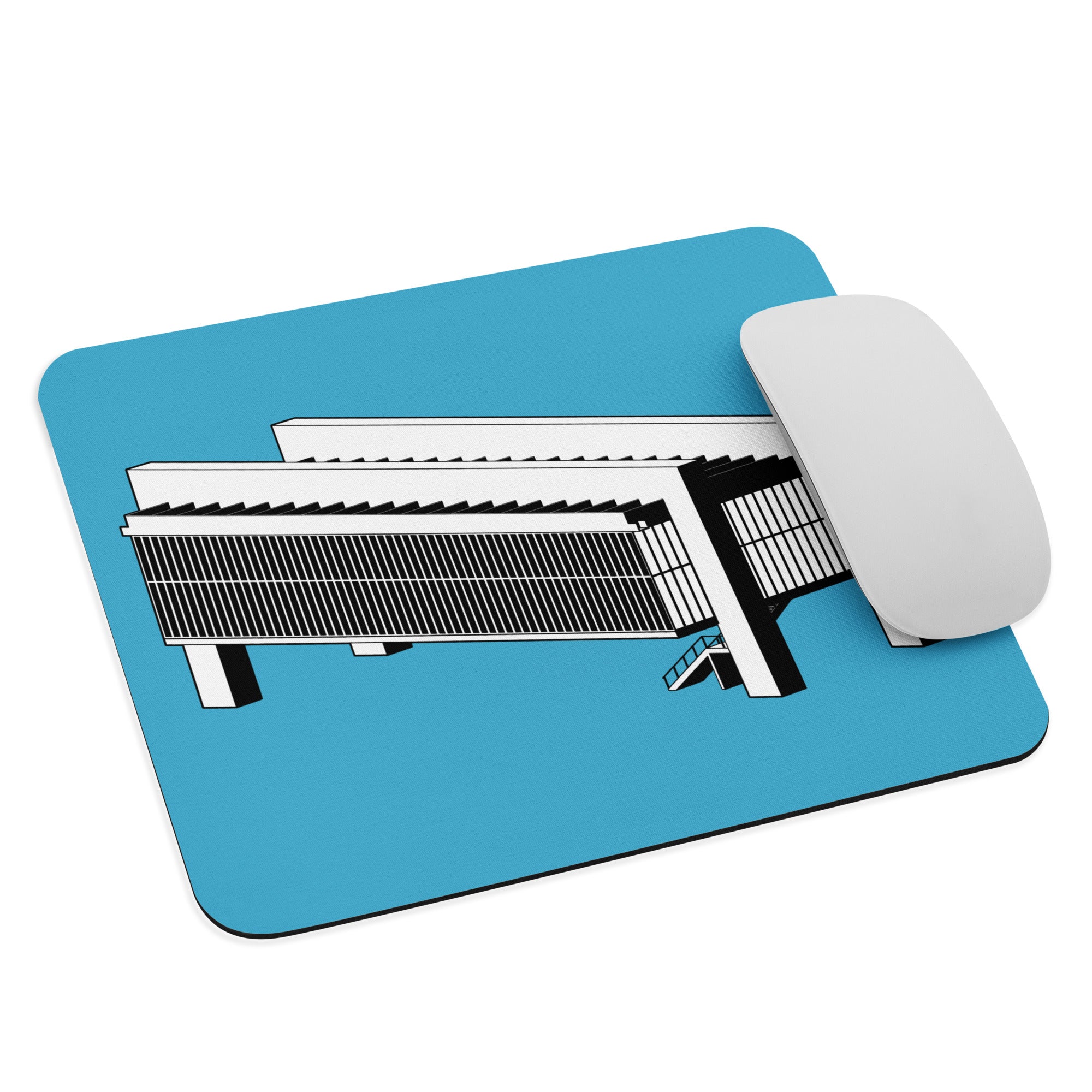 MASP (São Paulo Museum of Art) Blue Mouse Pad