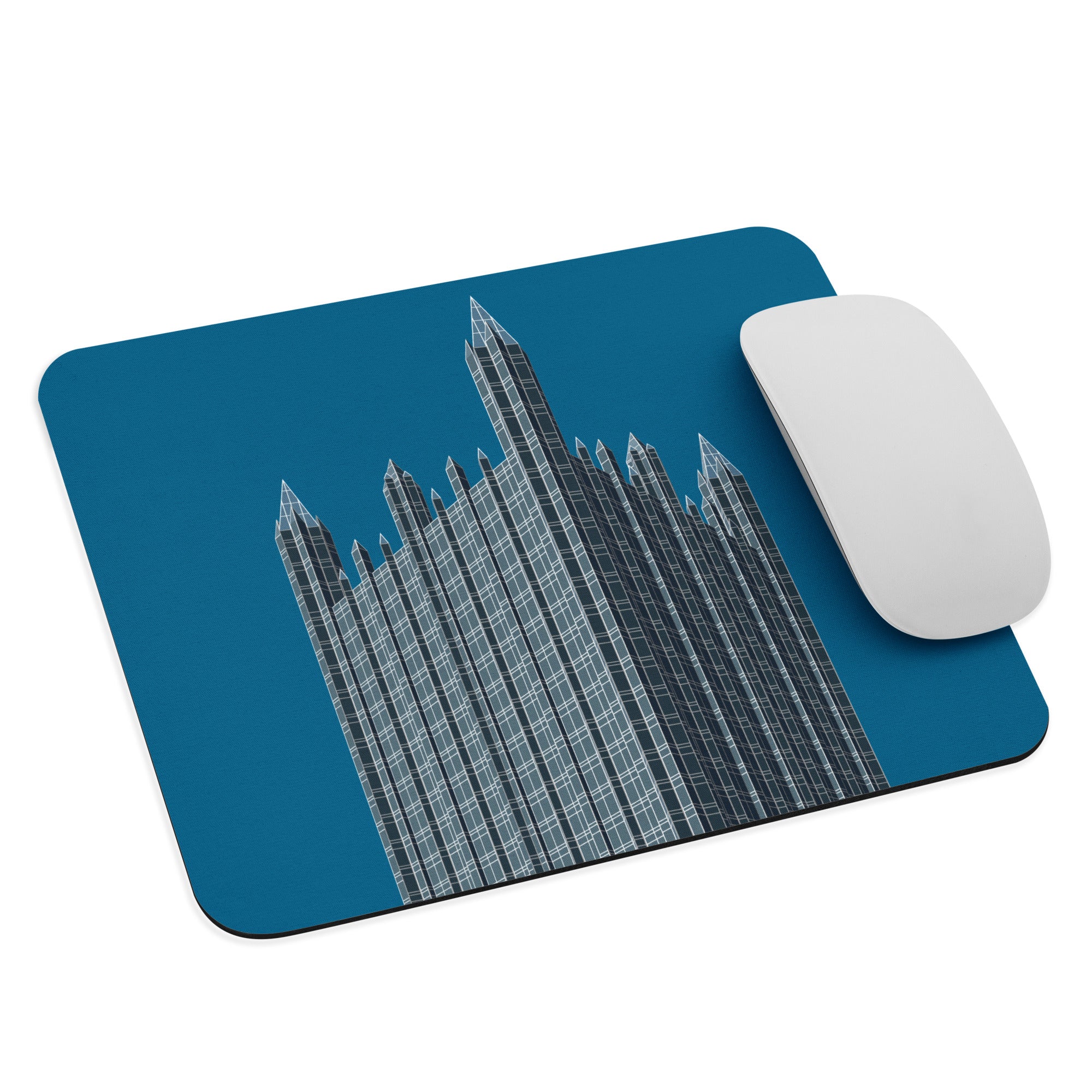 PPG Place Mouse Pad | Philip Johnson Postmodern Gothic Pittsburgh Gift