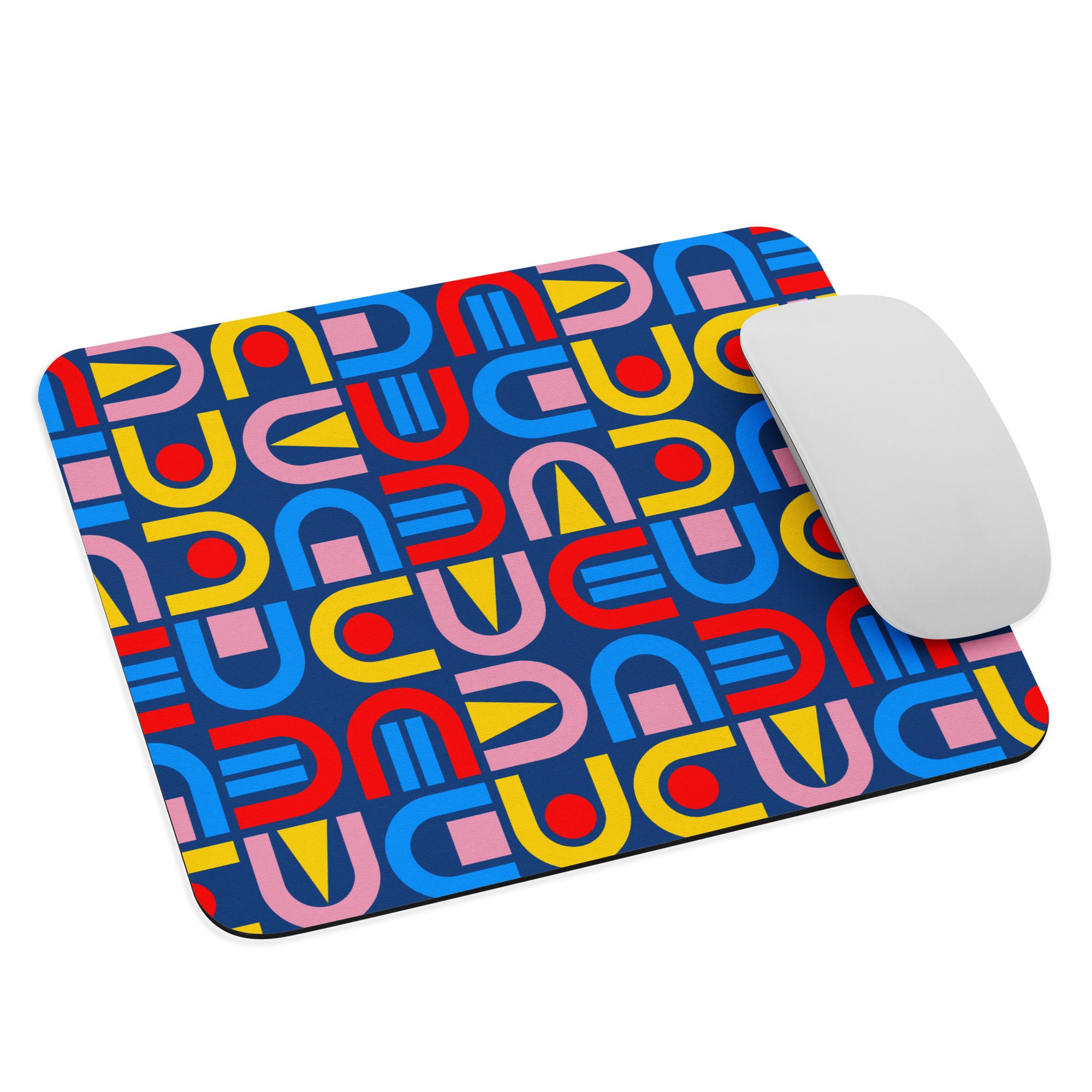 "Circuitous Circle Line" Mouse Pad