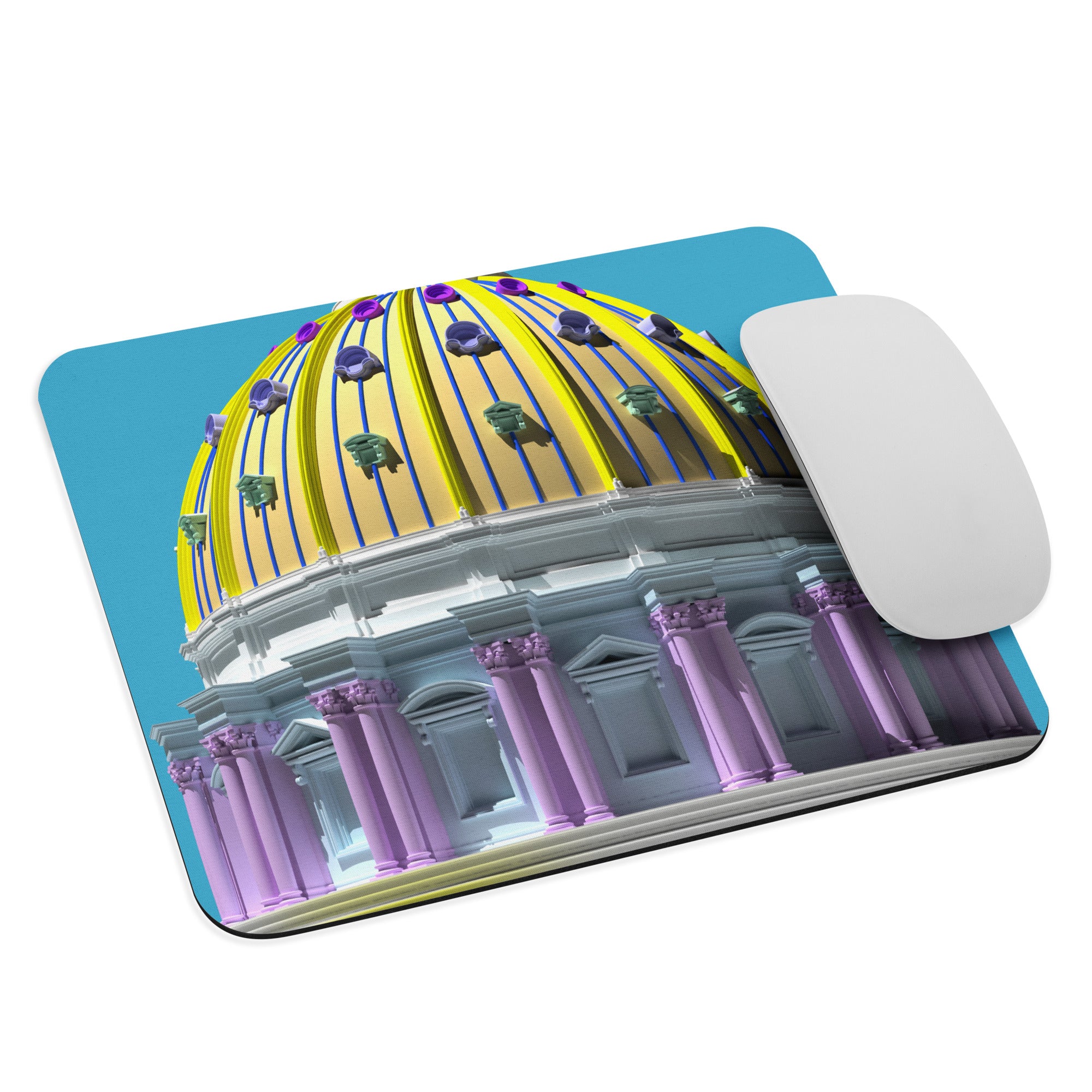 St Peter's Basilica Dome Mouse Pad | Michelangelo Renaissance Baroque ...