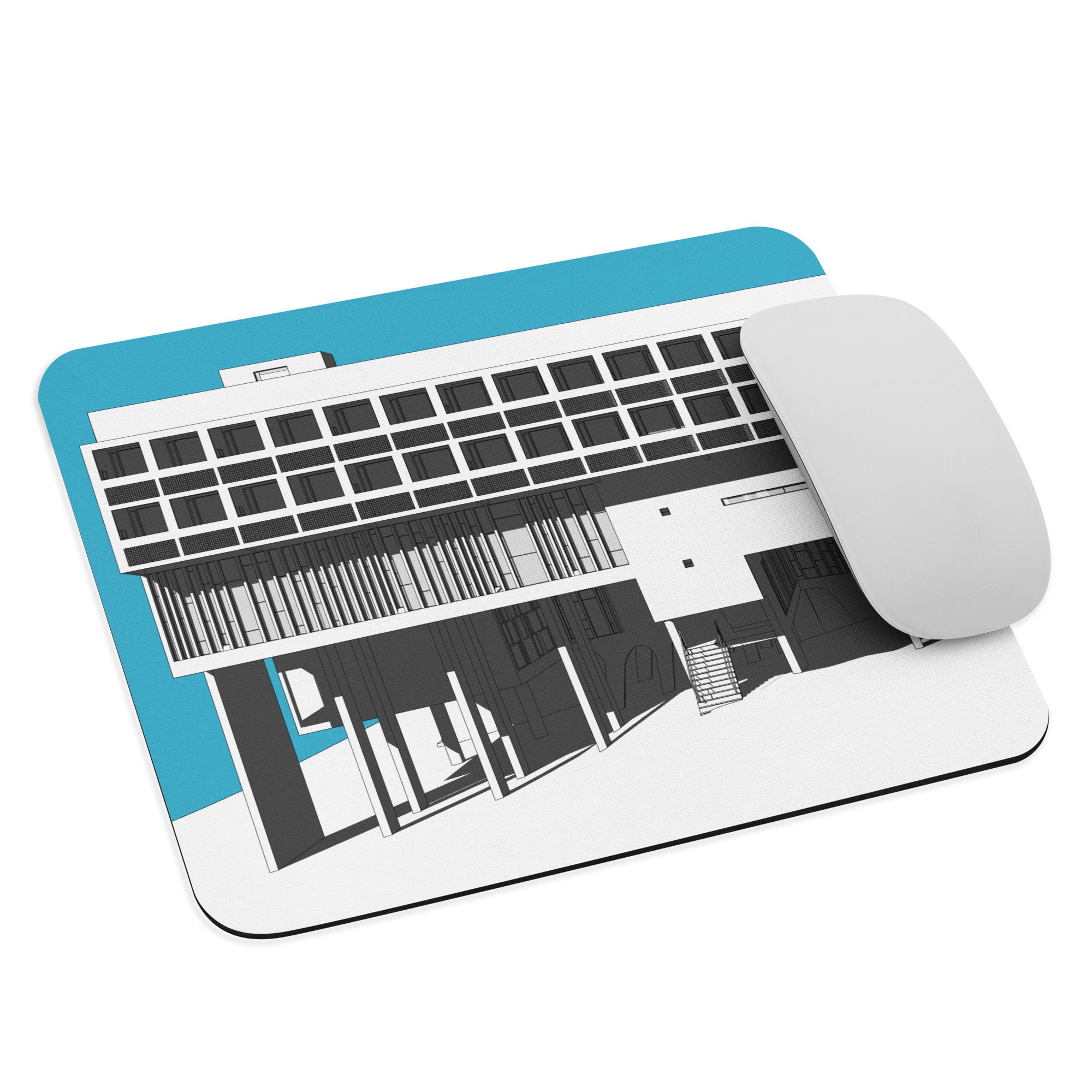 La Tourette Mouse Pad – Le Corbusier Brutalist Icon Monastery | Lyon ...
