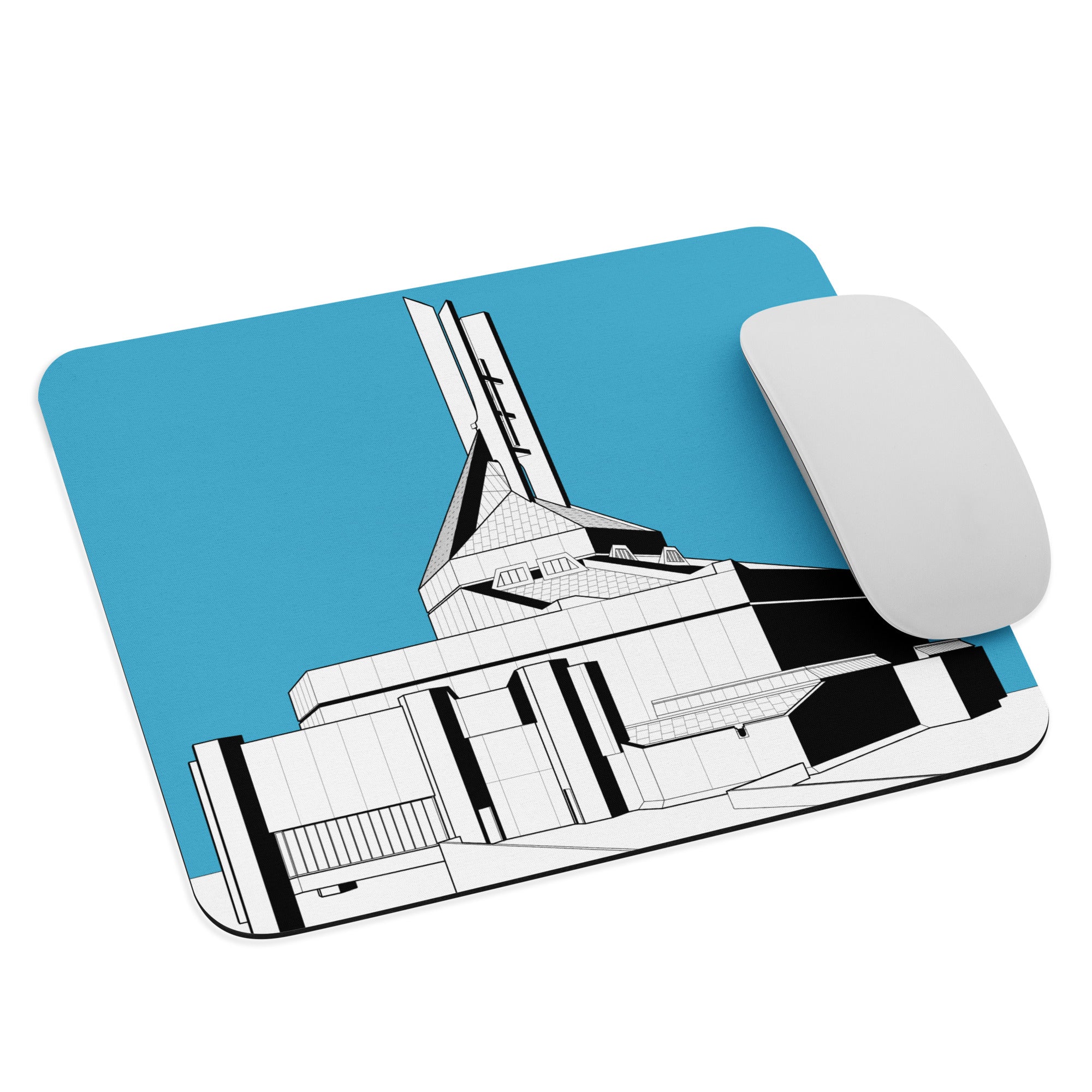 Clifton Cathedral Mouse Pad | Percy Thomas | Brutalist Concrete ...