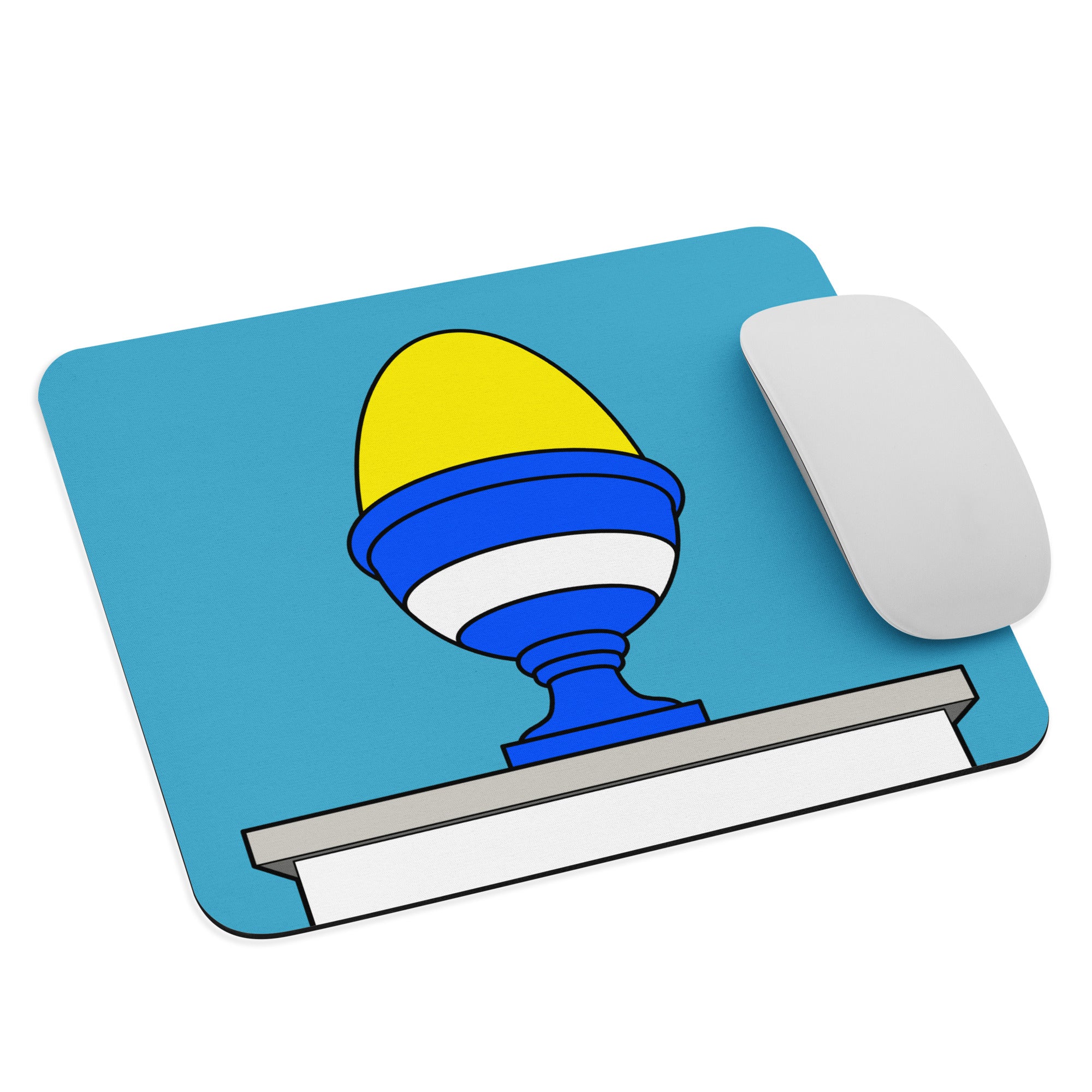 TV-am Breakfast Television Centre Egg Mouse Pad | Terry Farrell ...