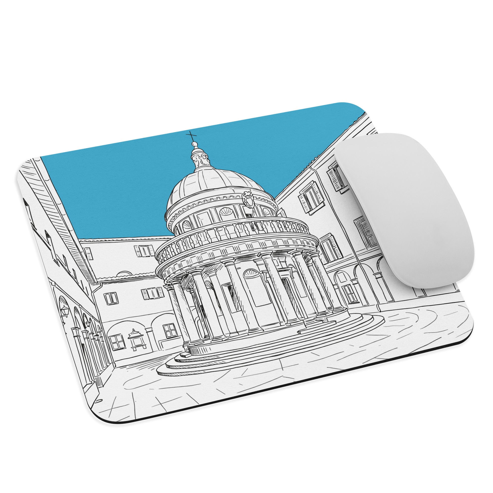Tempietto del Bramante Mouse Pad | High Renaissance Classical Rome ...