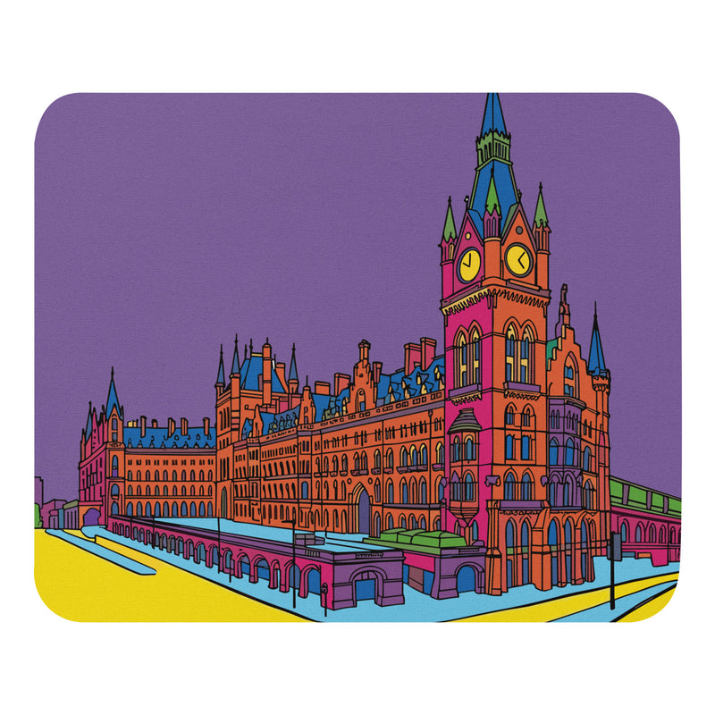 St Pancras Mouse Pad | George Gilbert Scott Gothic Revival London ...