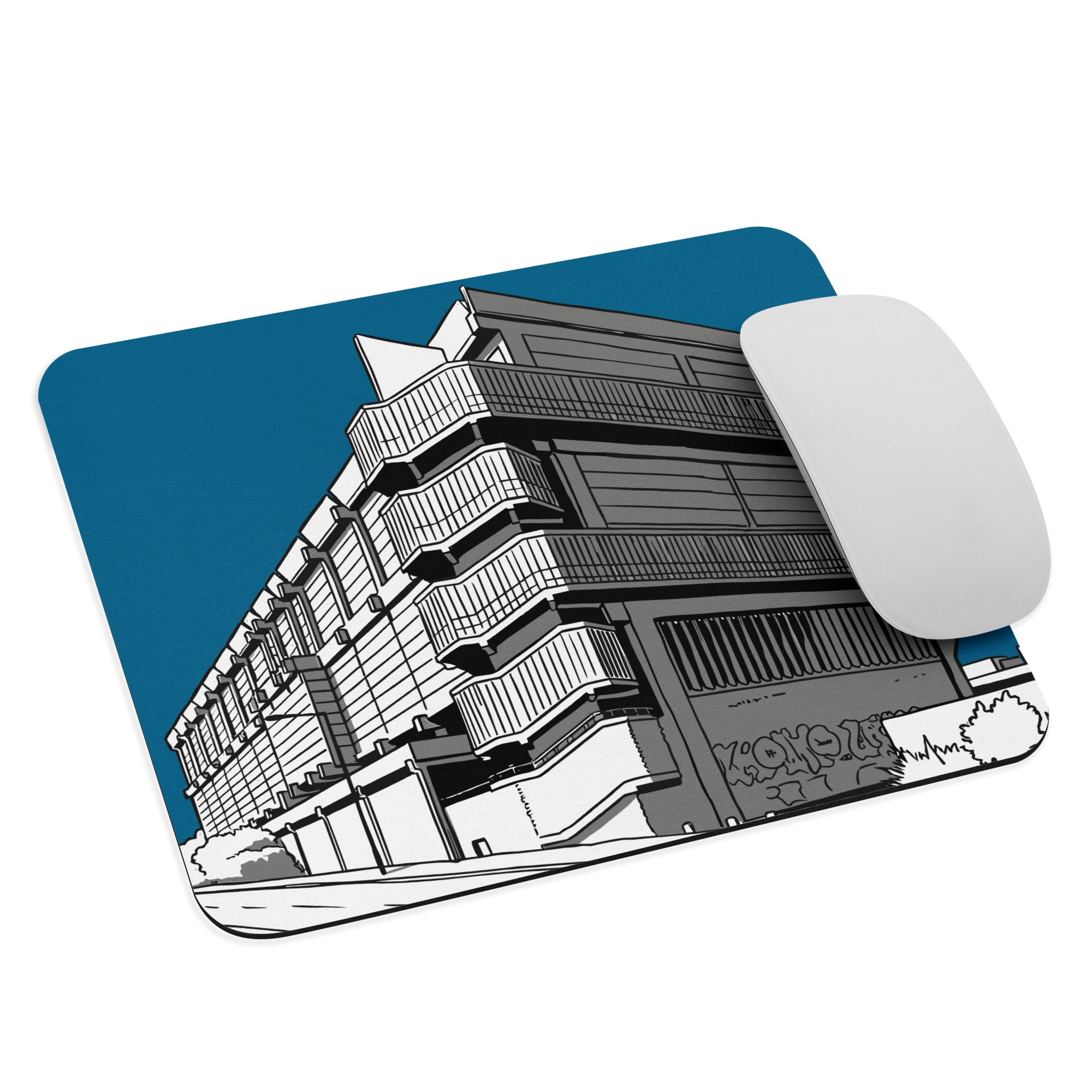 Moore Street Electricity Substation Mouse Pad | Jefferson Sheard Design ...