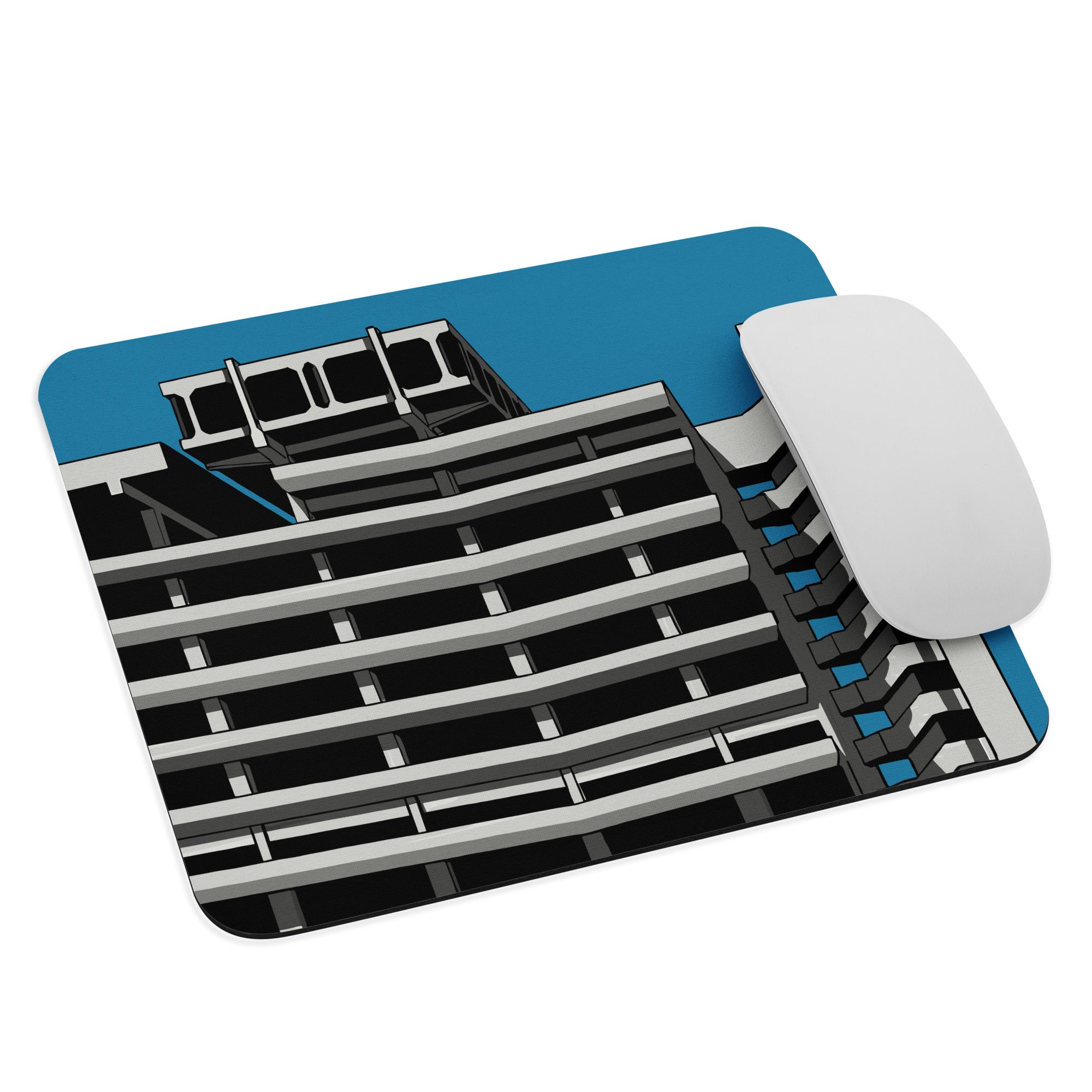 Trinity Square Car Park Mouse Pad | Owen Luder Brutalist Get Carter ...