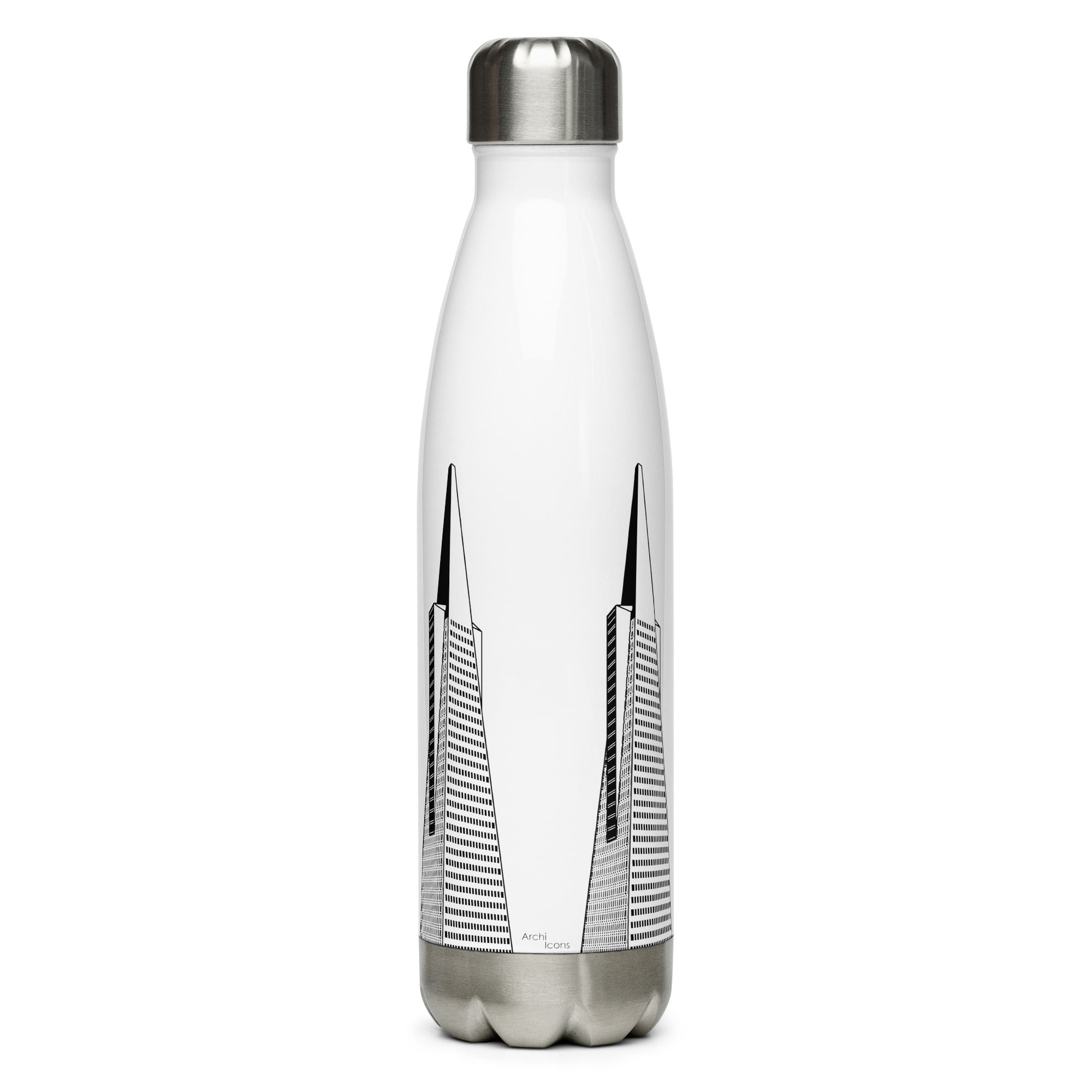 Transamerica Pyramid Stainless Steel Water Bottle | William Pereira ...