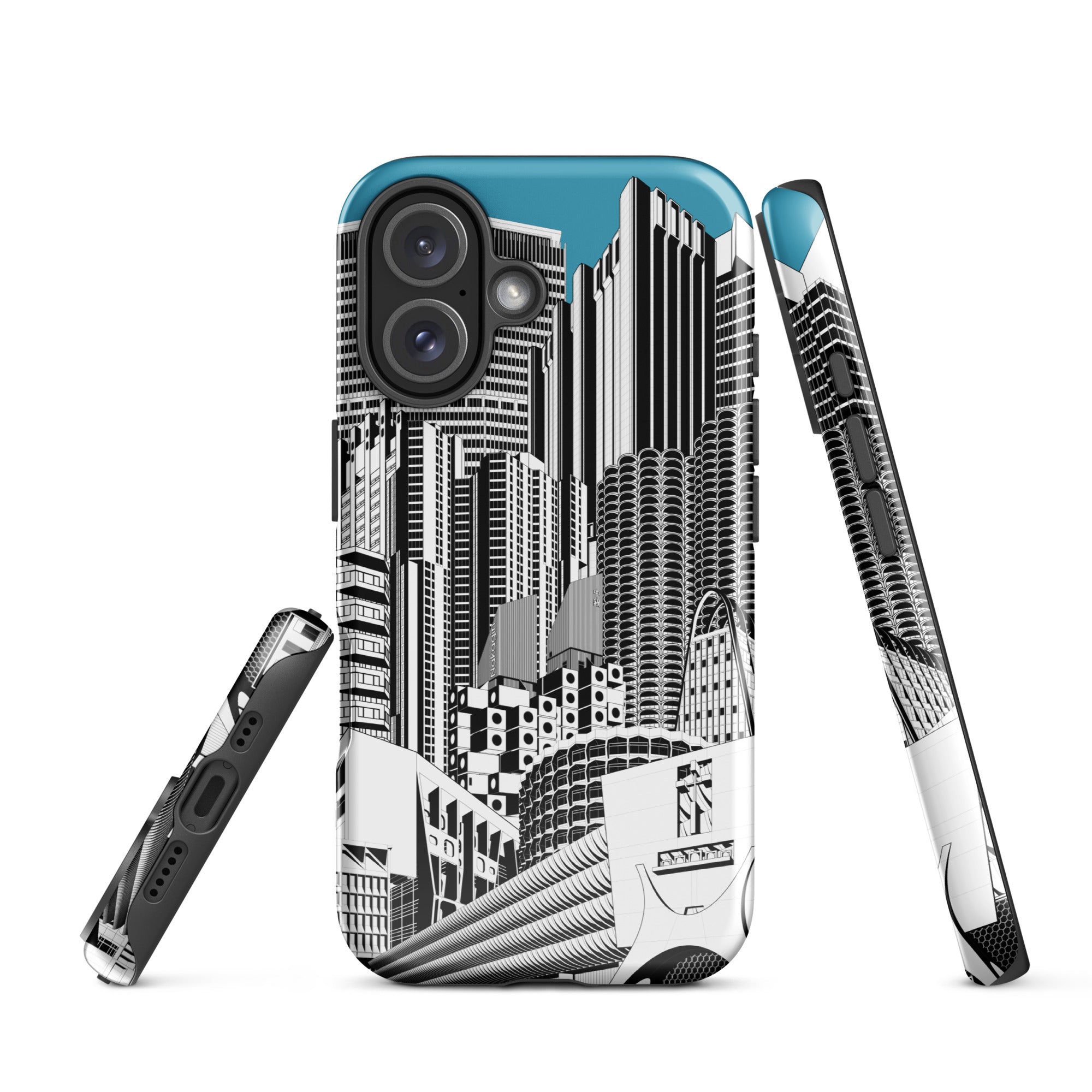 Brutalist Architecture Tough Case for iPhone®