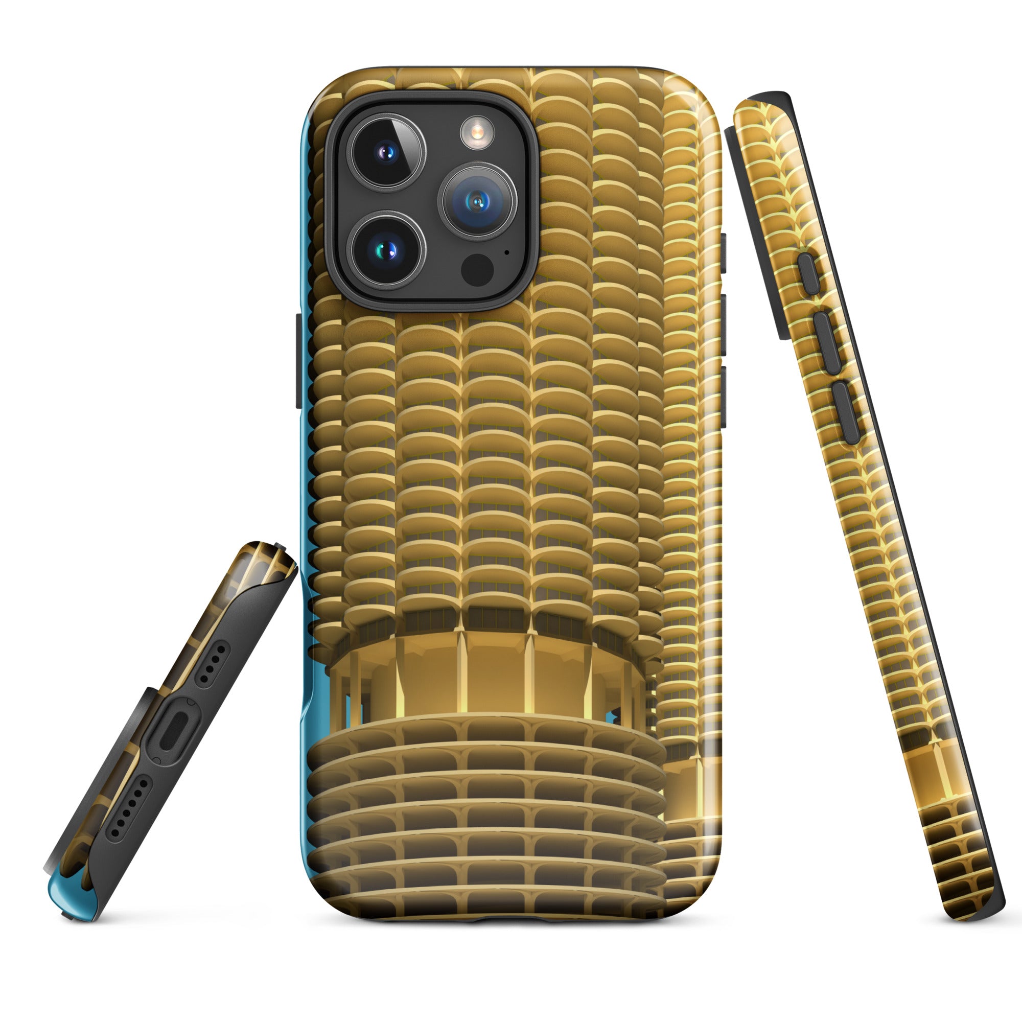 Marina City Tough Case for iPhone® | Bertrand Goldberg Design | Chicago ...