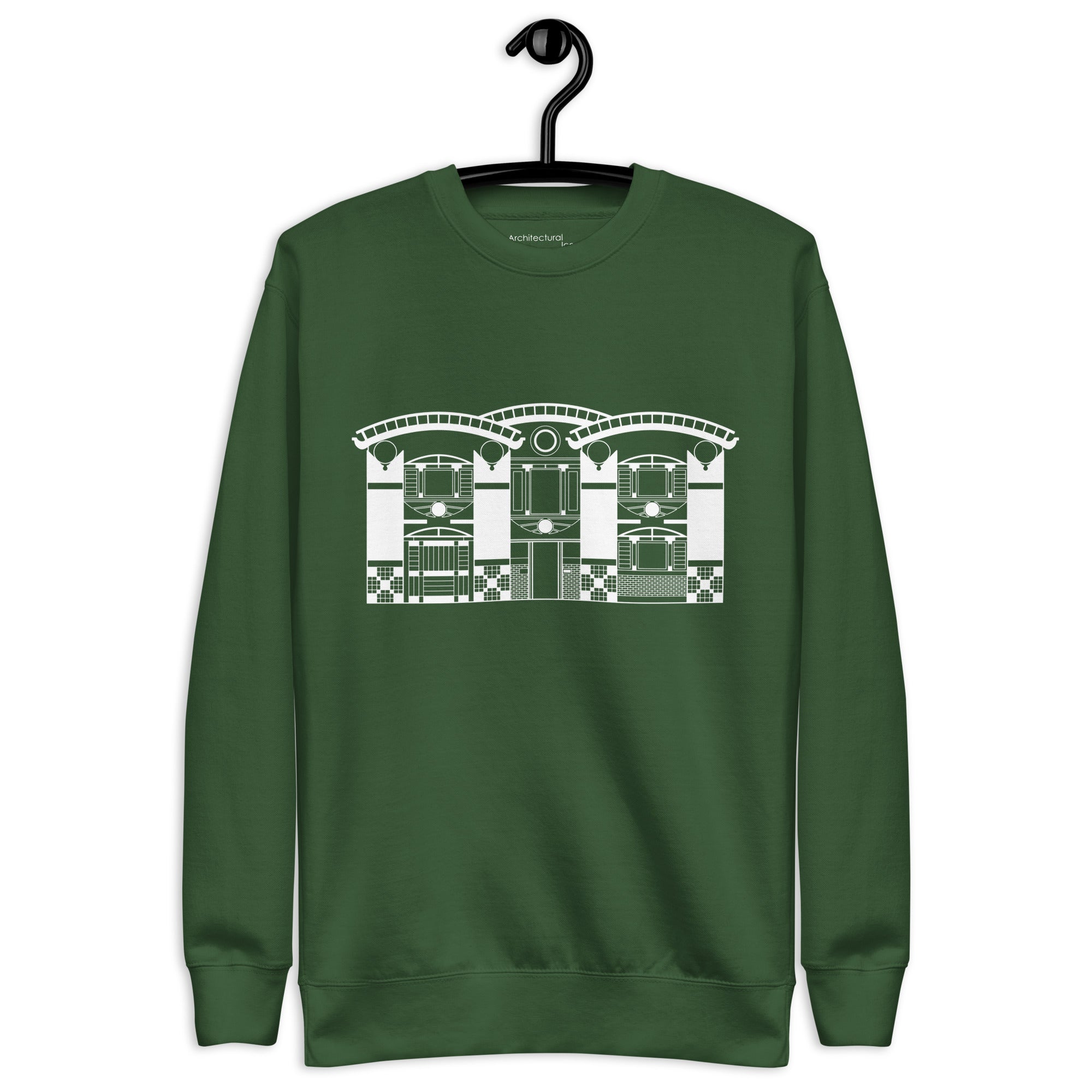 Sphinx Hill (The Egyptian House) Unisex Sweatshirts | John Outram ...
