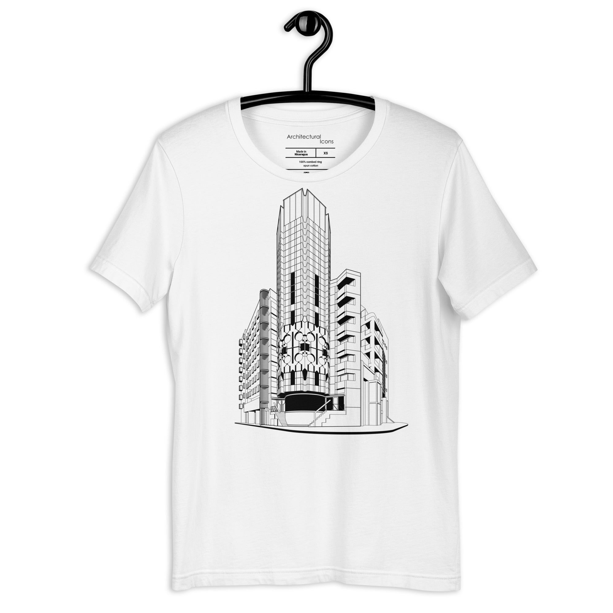 Octagon Unisex T-Shirts | Shin Takamatsu | Postmodern Architecture ...