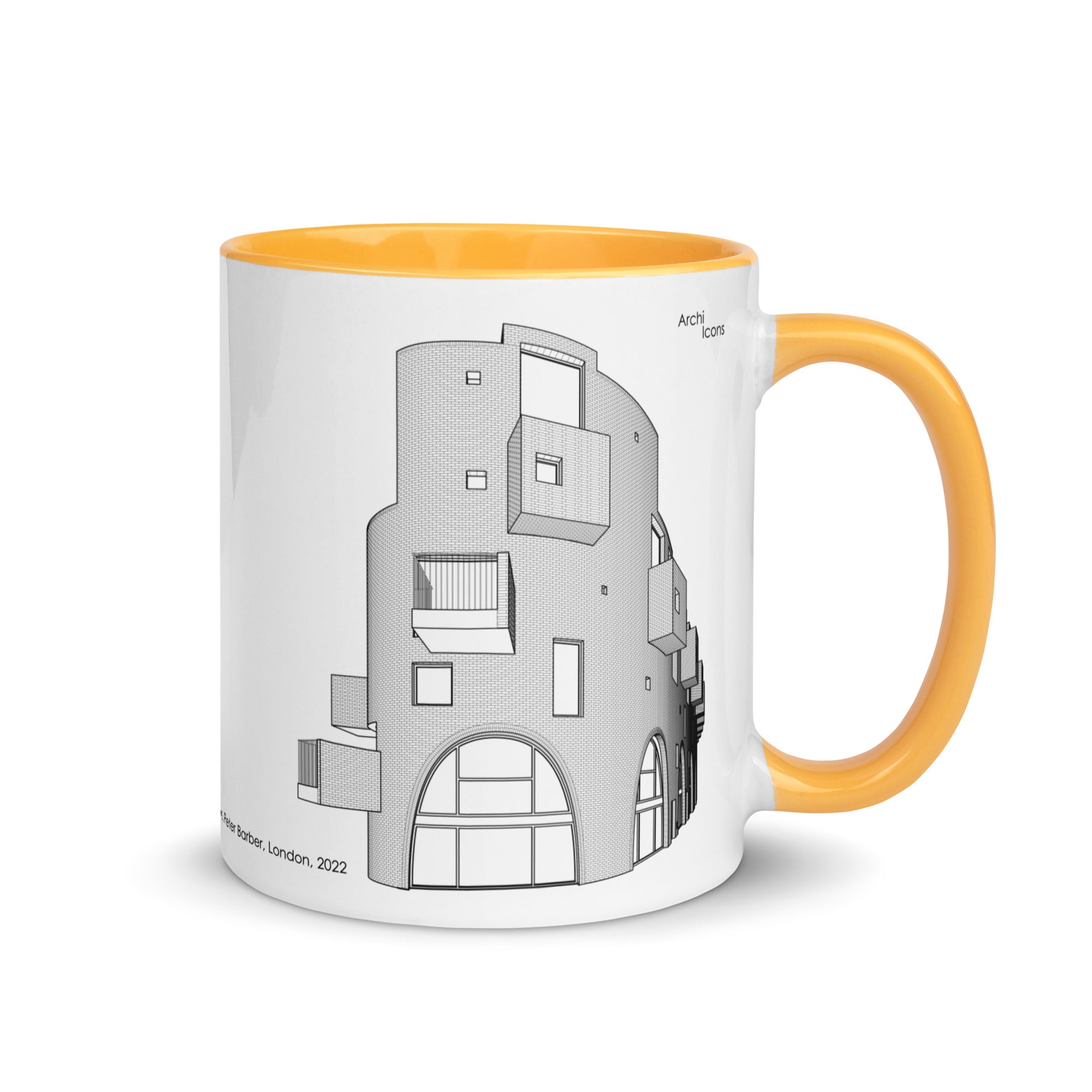 Beechwood / Edgewood Mews Coloured Mugs | Peter Barber Architects ...
