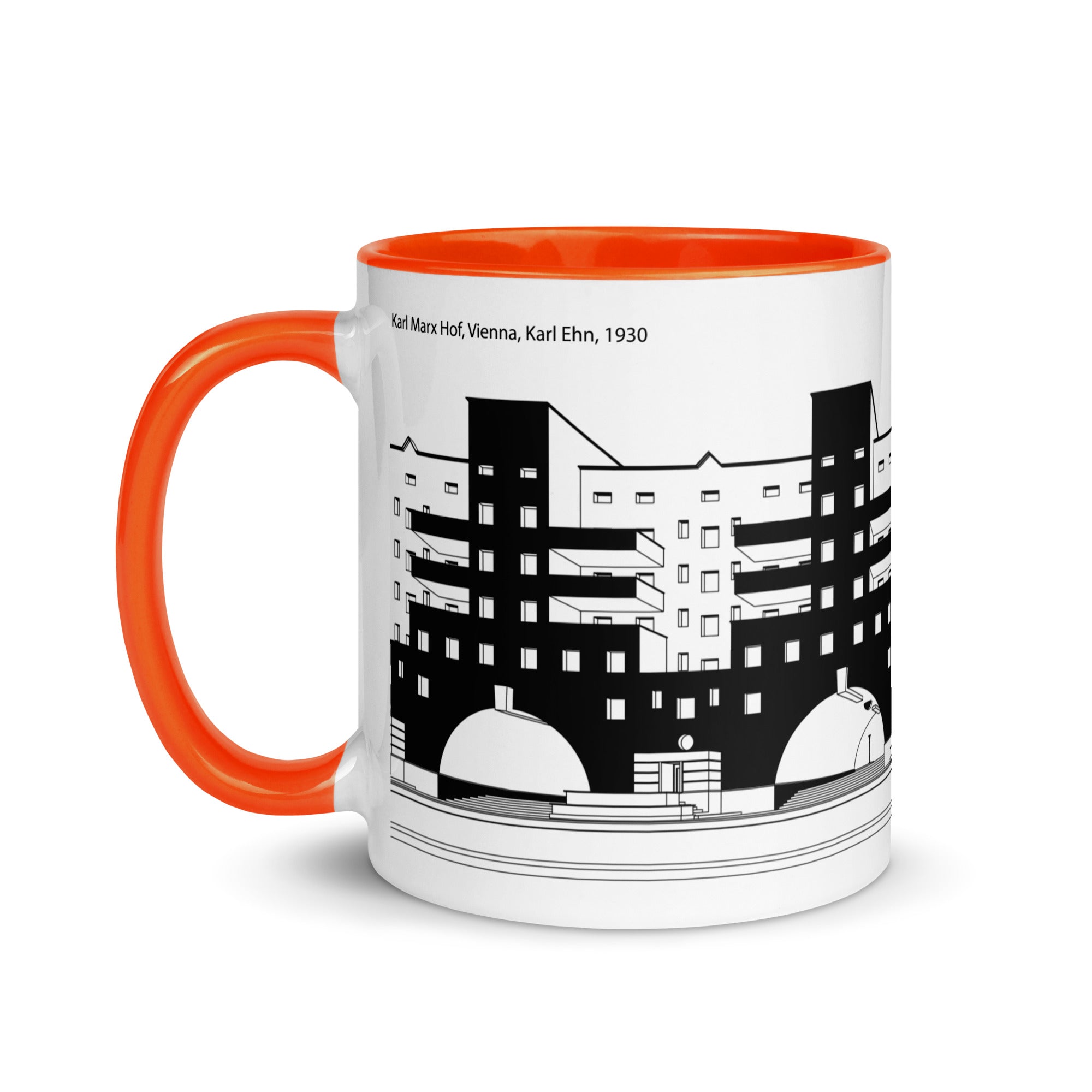 Karl Marx Hof Different Coloured Mugs – Karl Ehn Red Vienna Icon ...