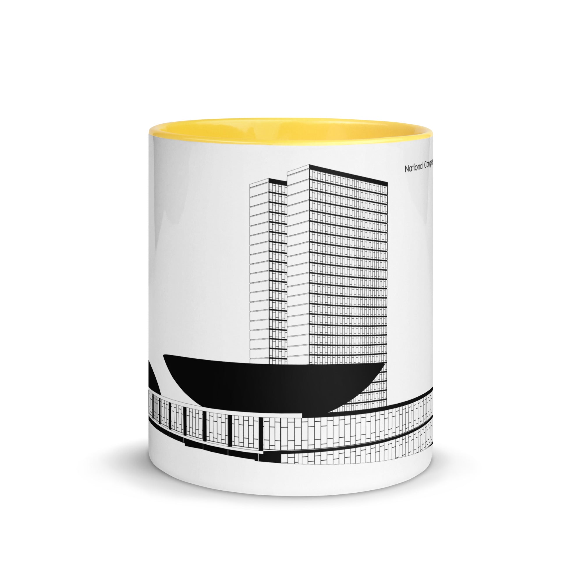 National Congress of Brazil Different Coloured Mugs