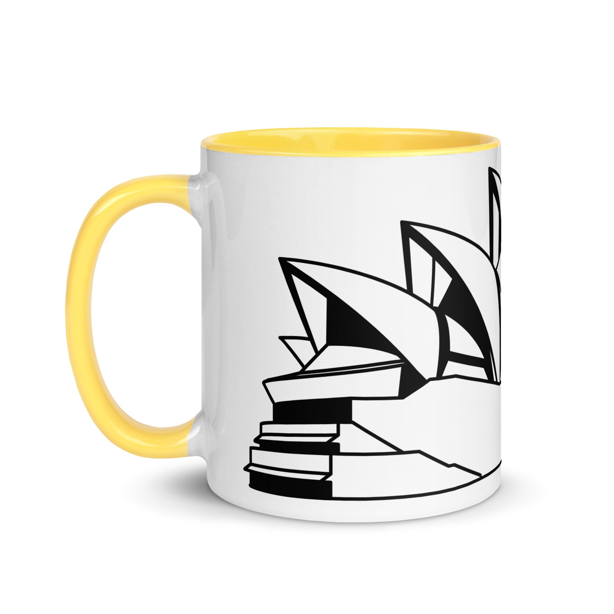 Sydney Opera House Different Coloured Mugs