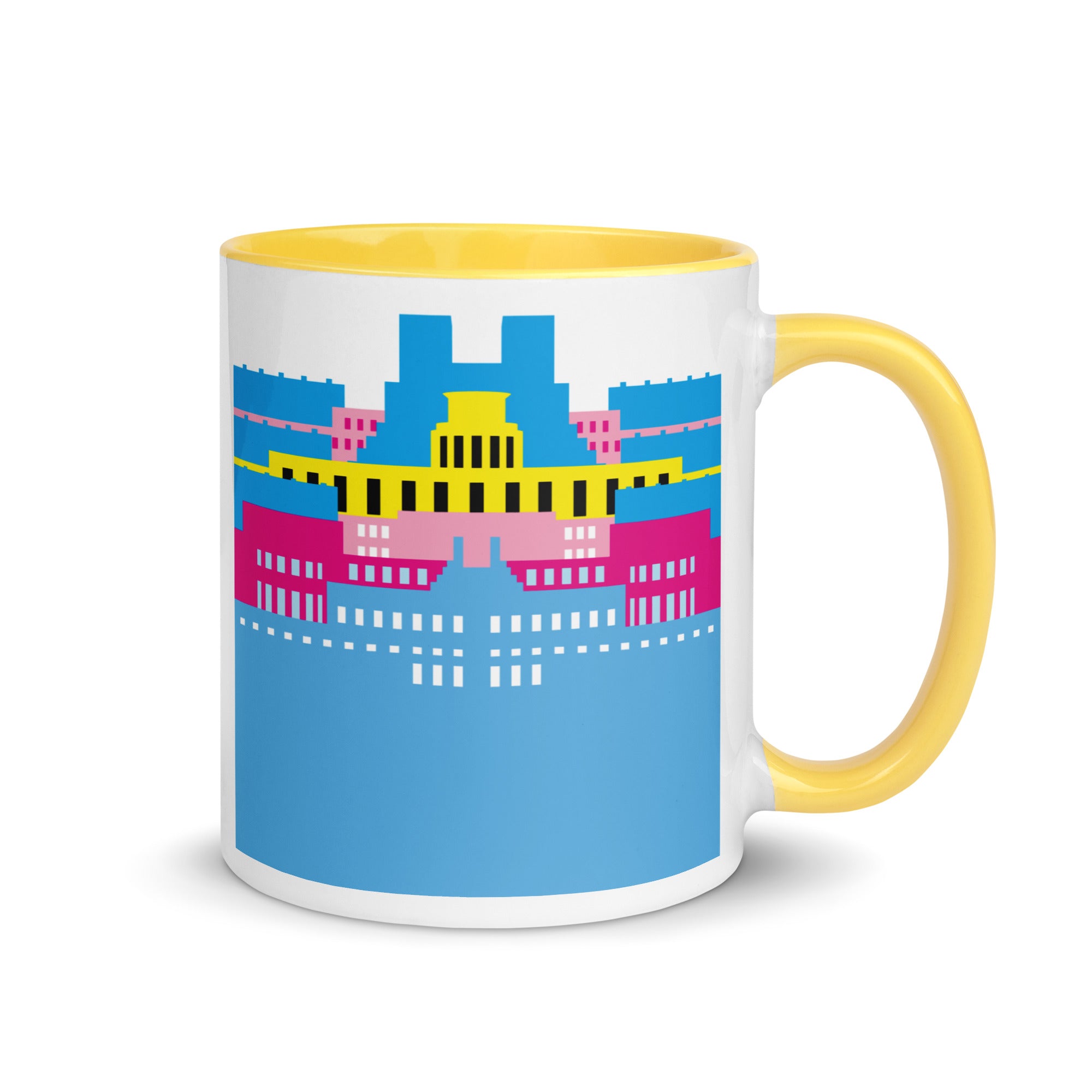 MI6 Building Different Coloured Mugs | Terry Farrell Design | Vauxhall ...