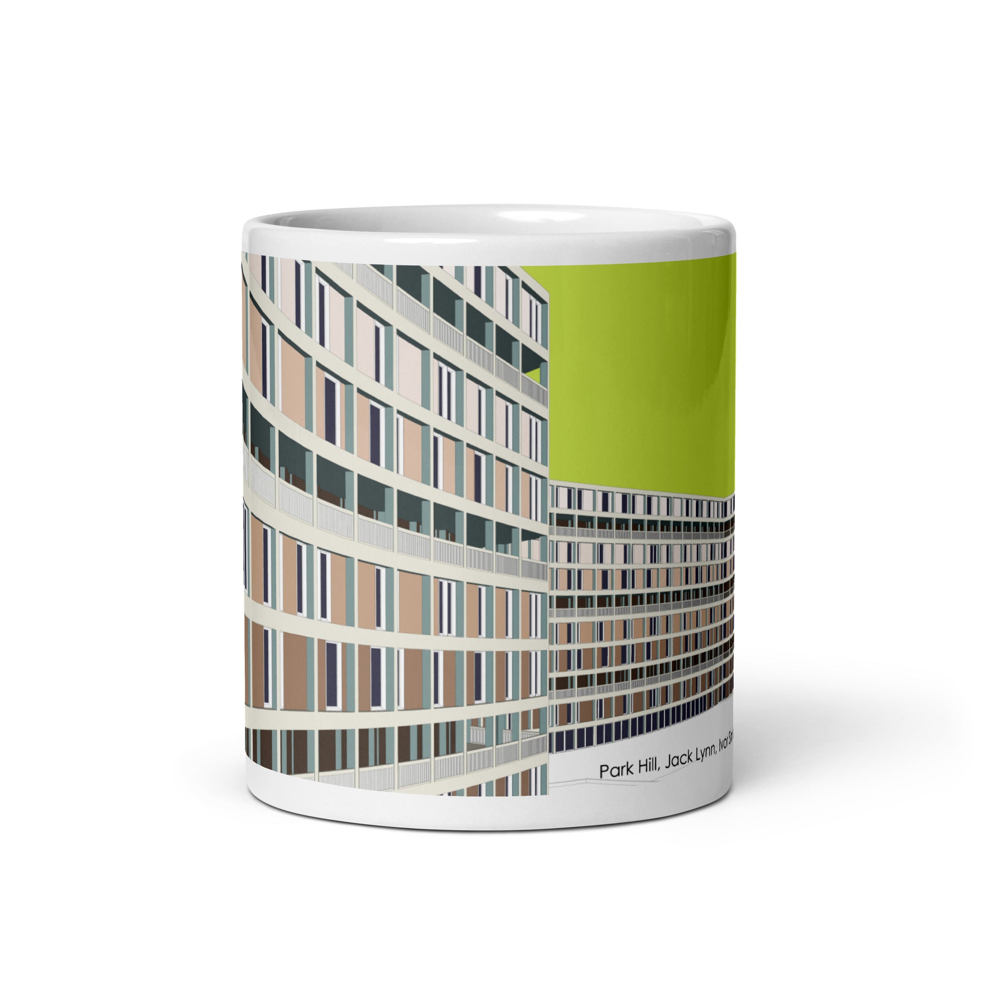 Park Hill Sheffield Green Mugs | Sheffield Brutalist Icon | Streets in ...