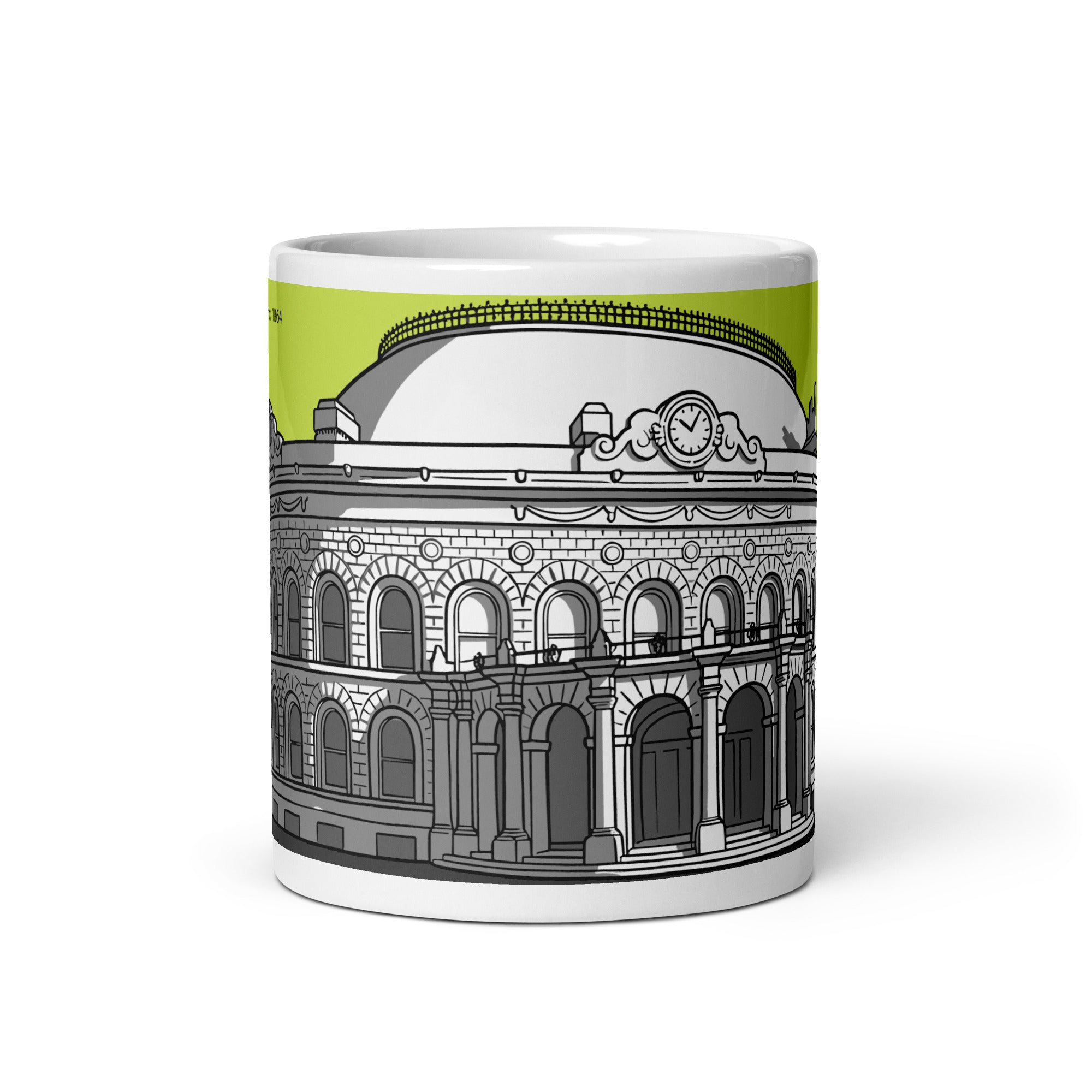 Leeds Corn Exchange Green Mugs – Cuthbert Brodrick Victorian Icon ...