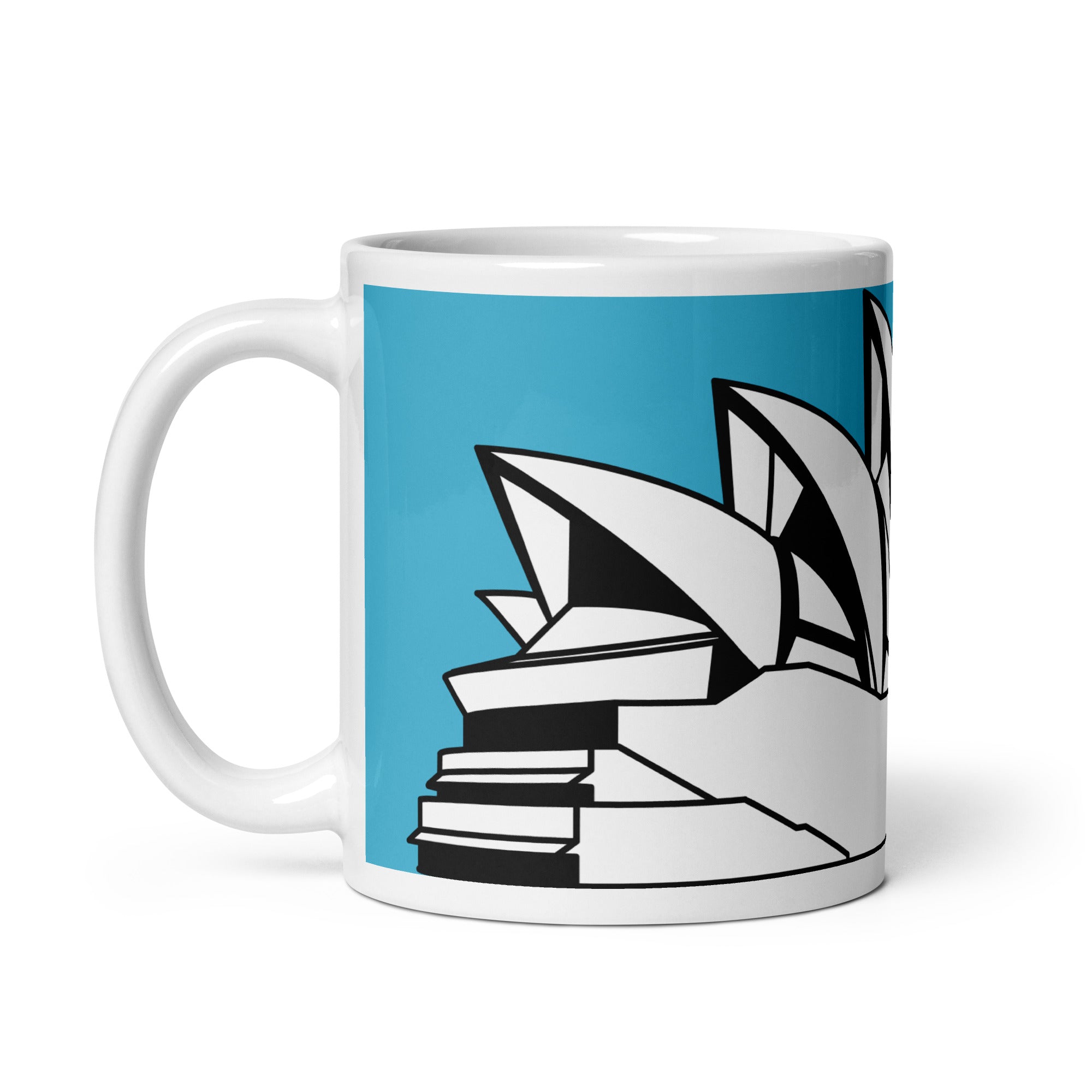 Sydney Opera House Blue Mugs