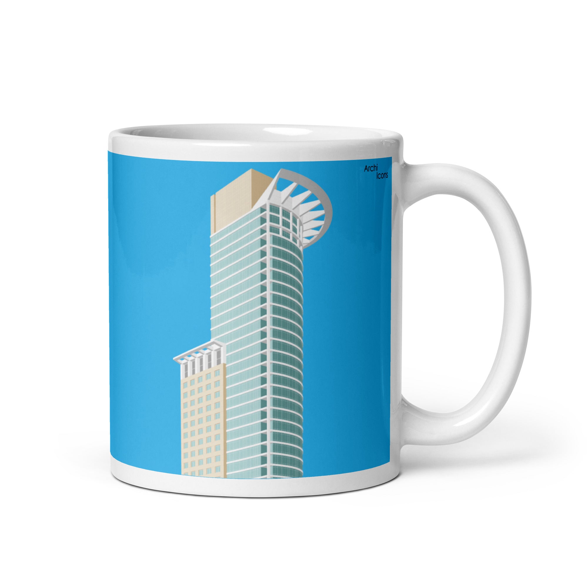 DZ Bank HQ Colour Mugs